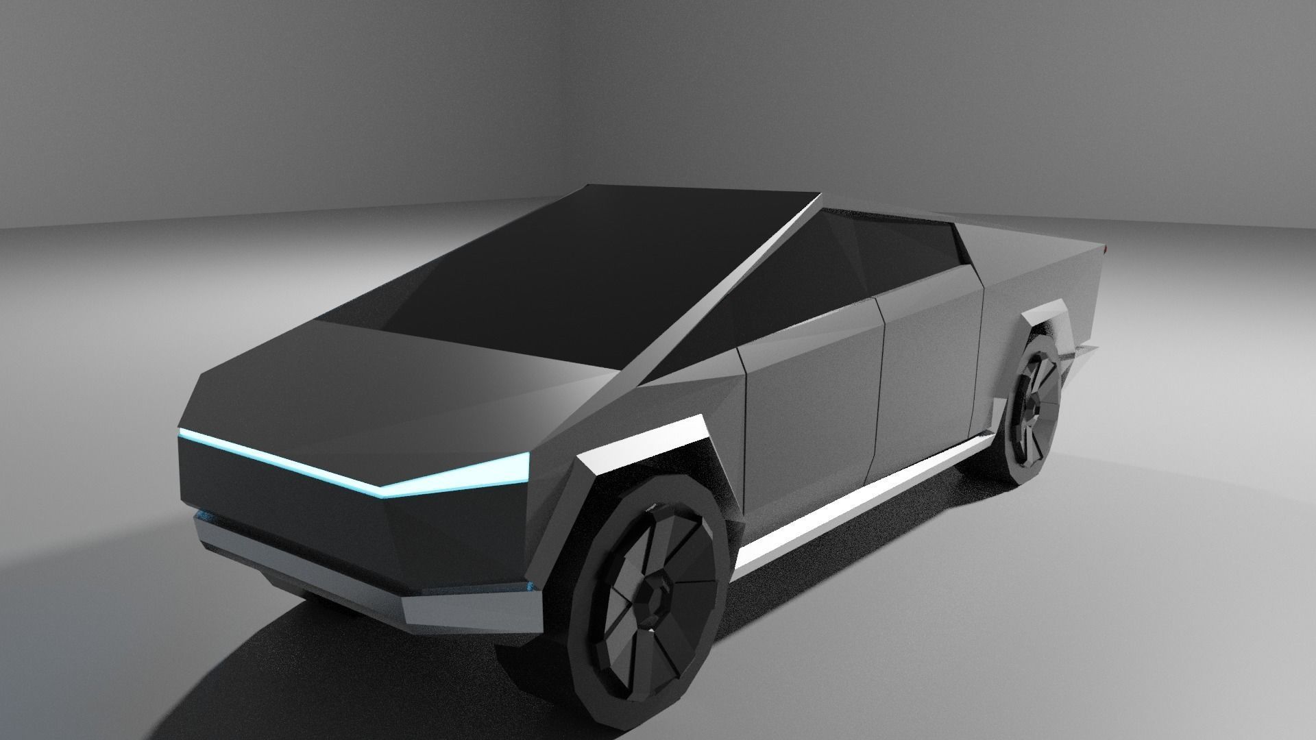 3D model tesla cybertruck VR / AR / low-poly | CGTrader