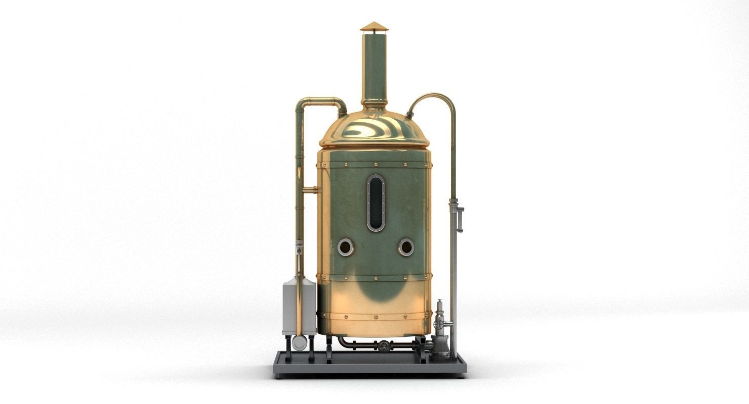 Brewing Copper 3D model | CGTrader