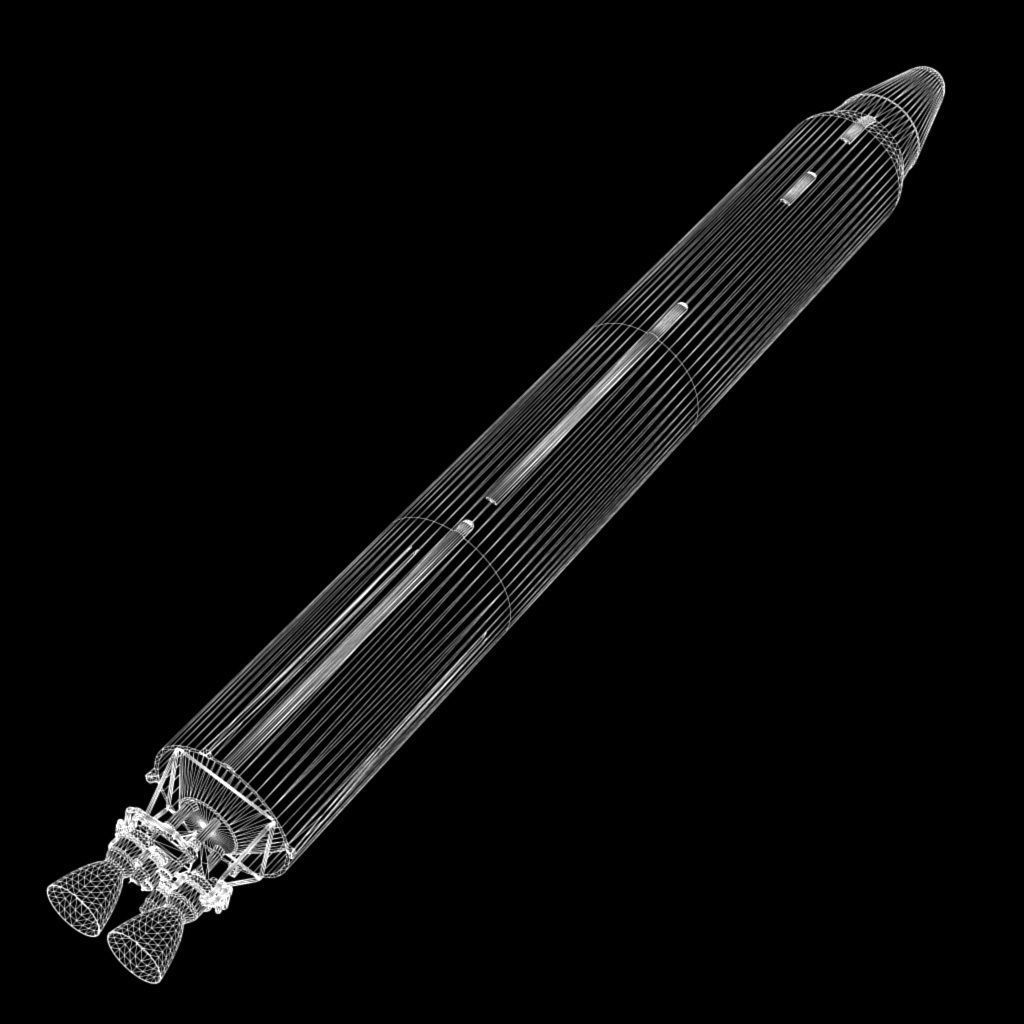 Titan II Missile 3D model | CGTrader