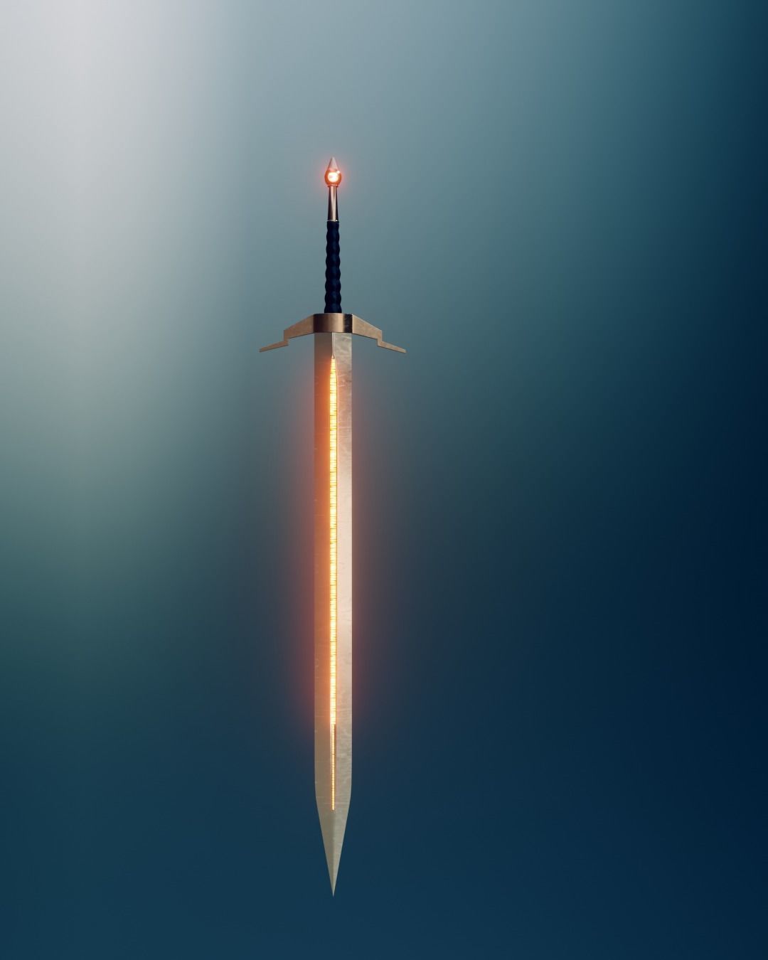 Highly detailed sword made in blender 3D model animated | CGTrader