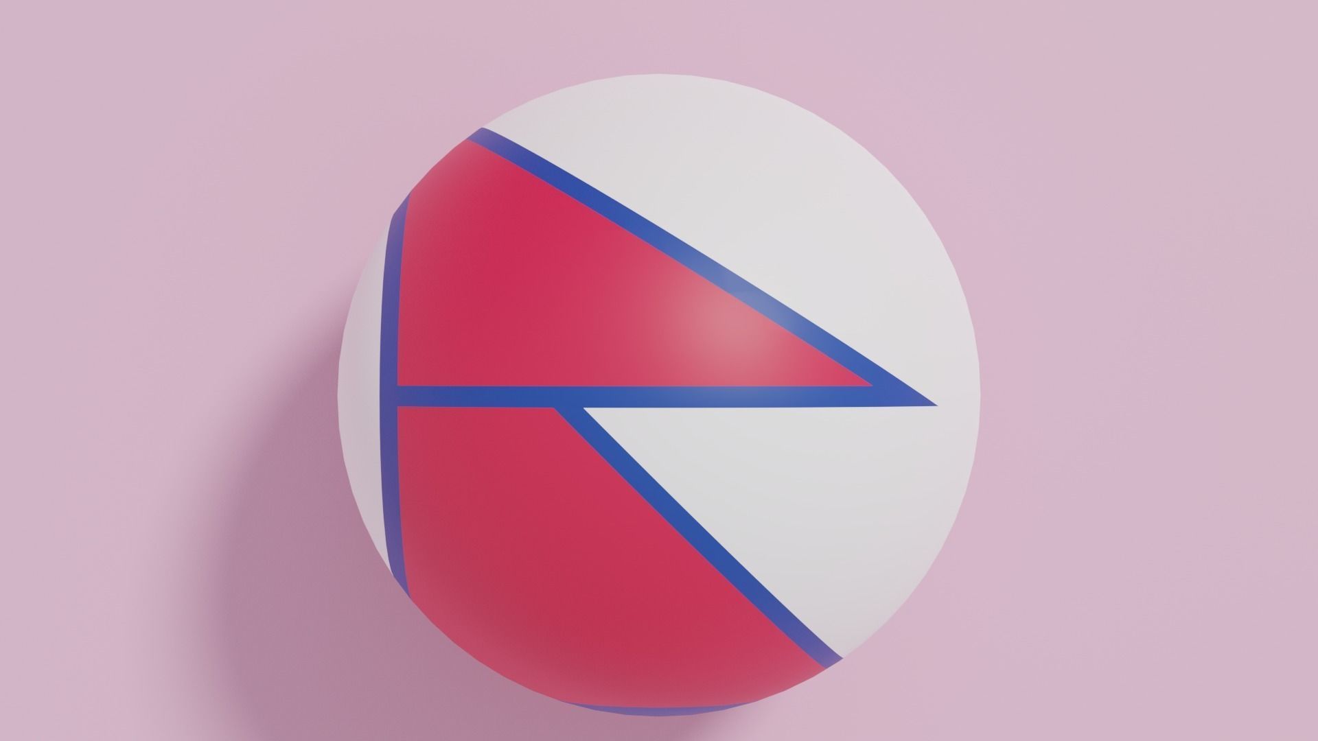 3D model Flag of Ball Collection 8 VR / AR / low-poly | CGTrader