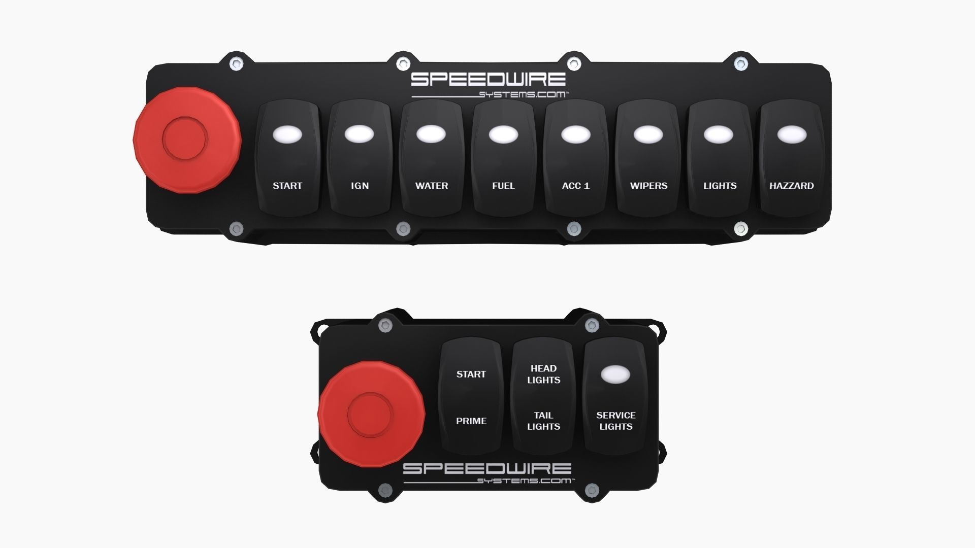 3D model Speedwire switch panels bundle VR / AR / low-poly | CGTrader