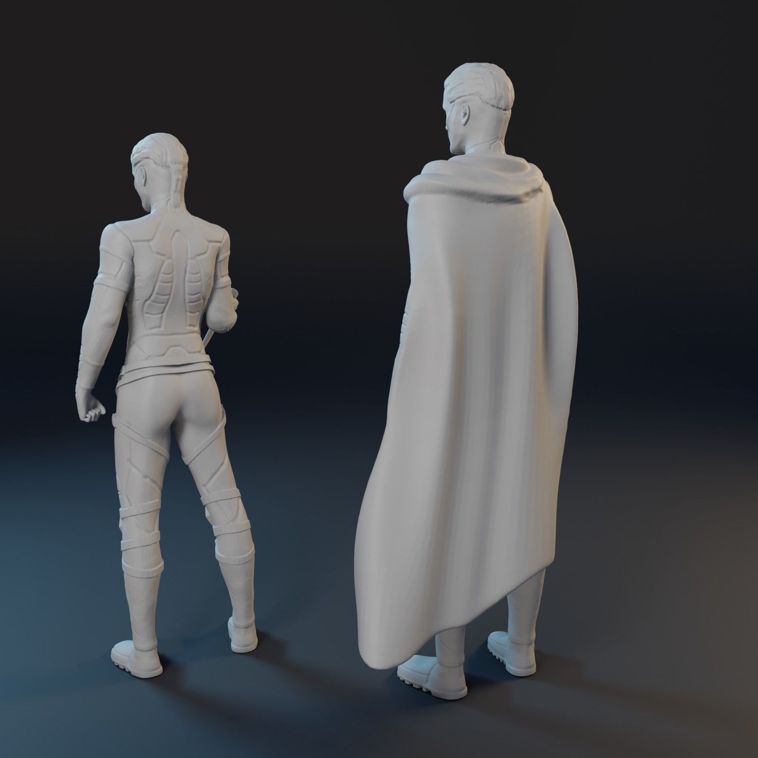 Dune movie characters 3D model 3D printable | CGTrader