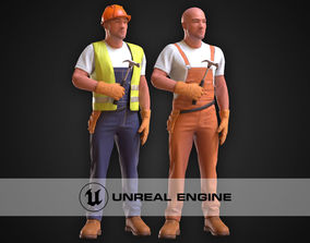 Worker 3D Models | CGTrader