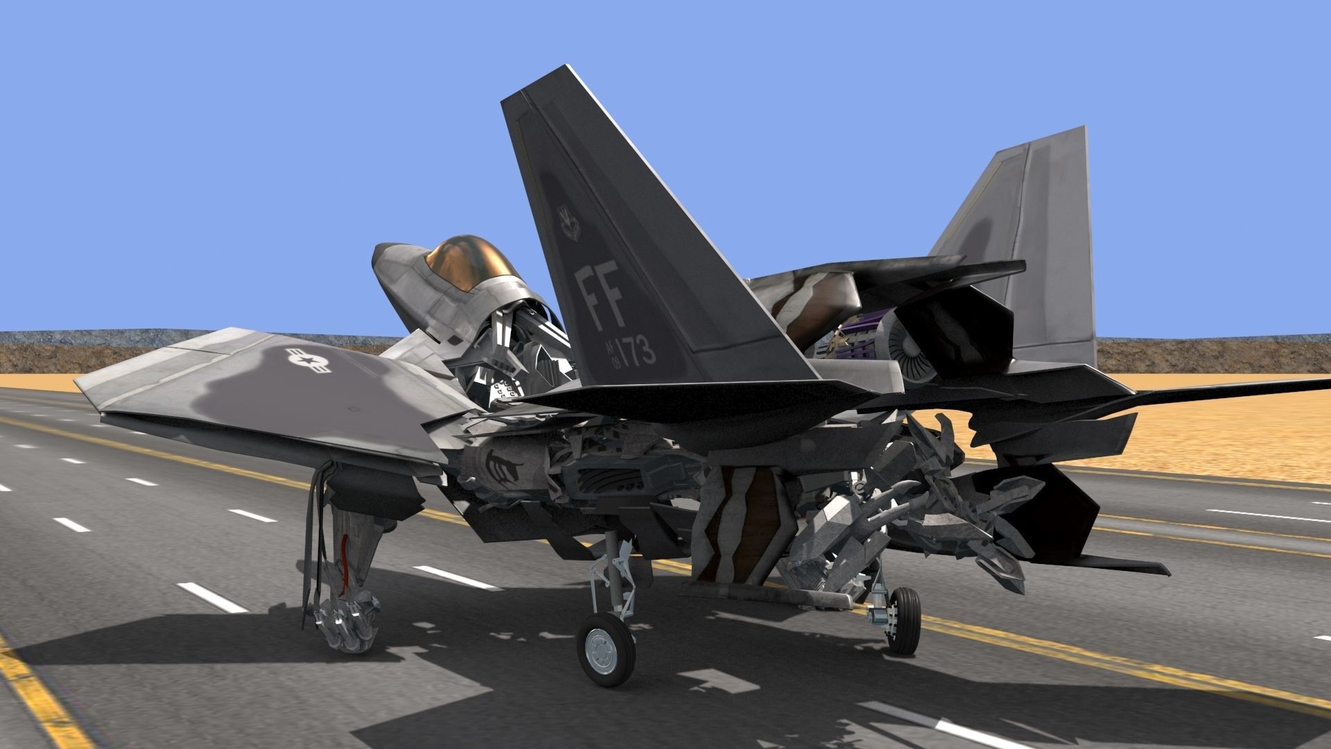 Starscream Ressurection 3D model animated rigged | CGTrader