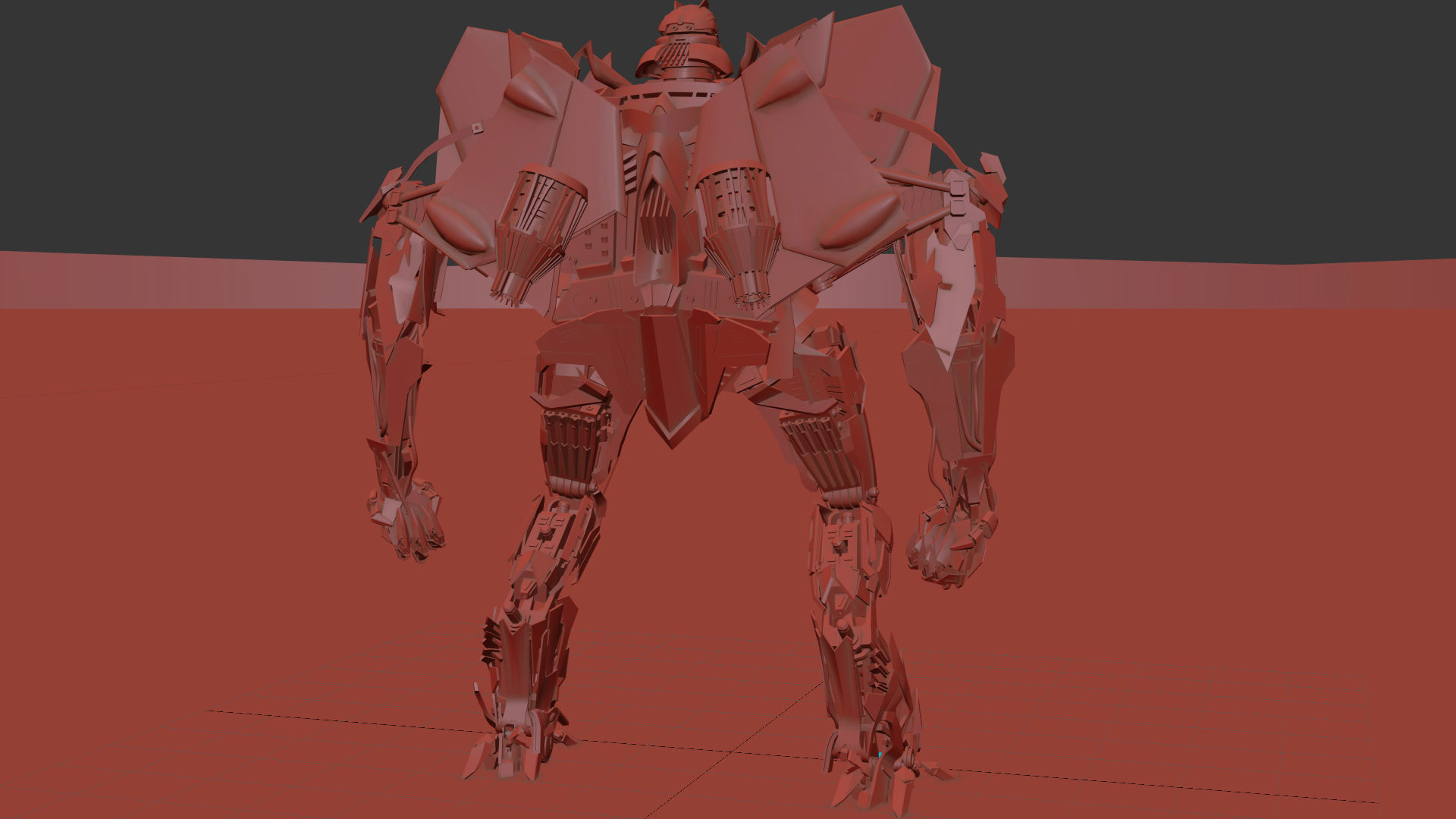 Starscream Ressurection 3D model animated rigged | CGTrader
