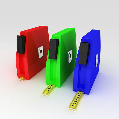 Measuring tape 3d model 3D model | CGTrader