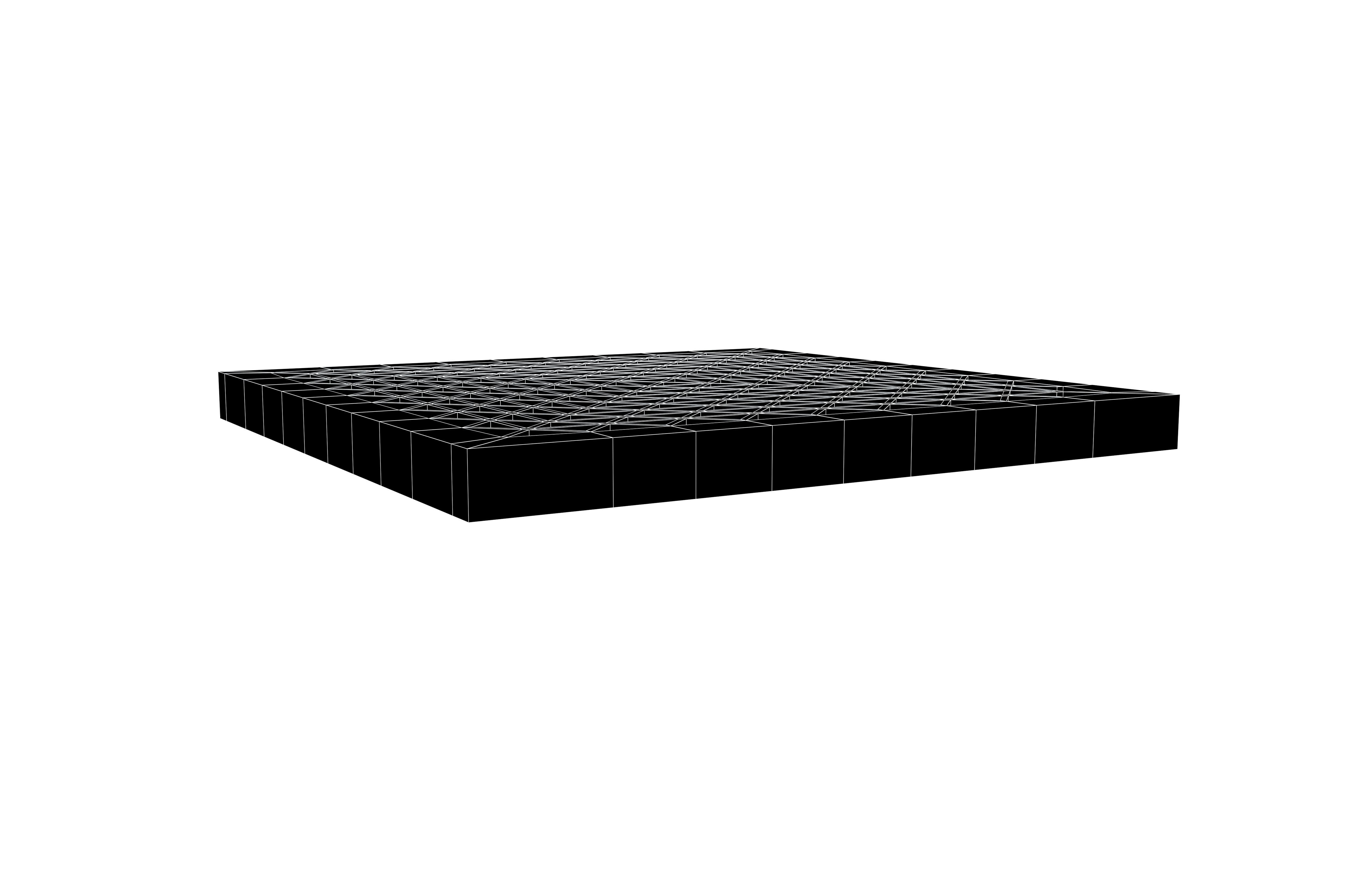 3D model Steel Grating Flooring v2 001 VR / AR / low-poly | CGTrader