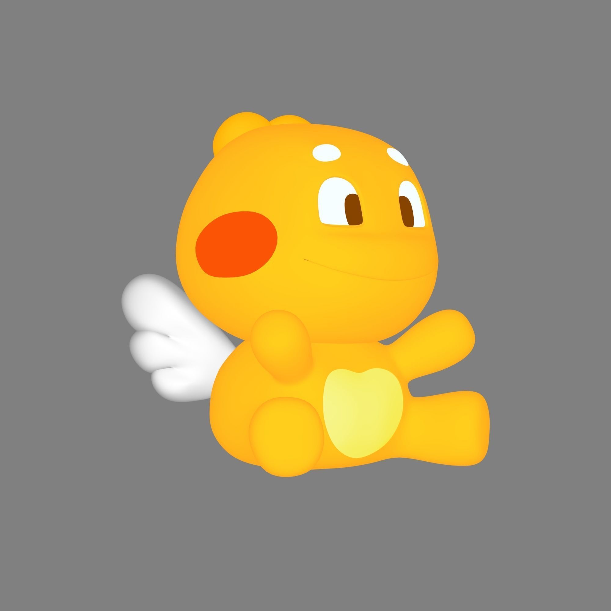 QooBee nintendo amiibo 3D model | CGTrader