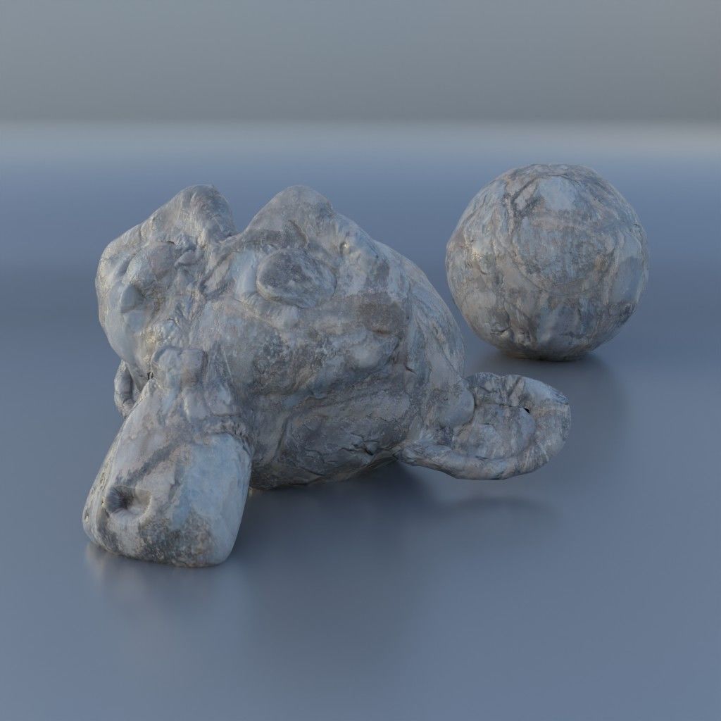 3D model Seamless Mossy Stone Wall Texture 2K VR / AR / low-poly | CGTrader