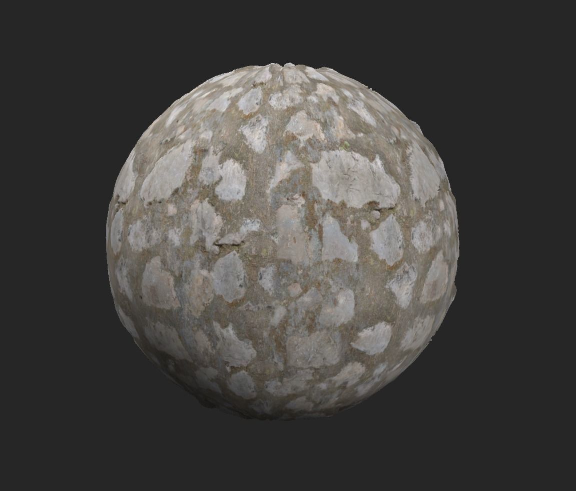 3D model Seamless Mossy Stone Wall Texture 2K VR / AR / low-poly | CGTrader
