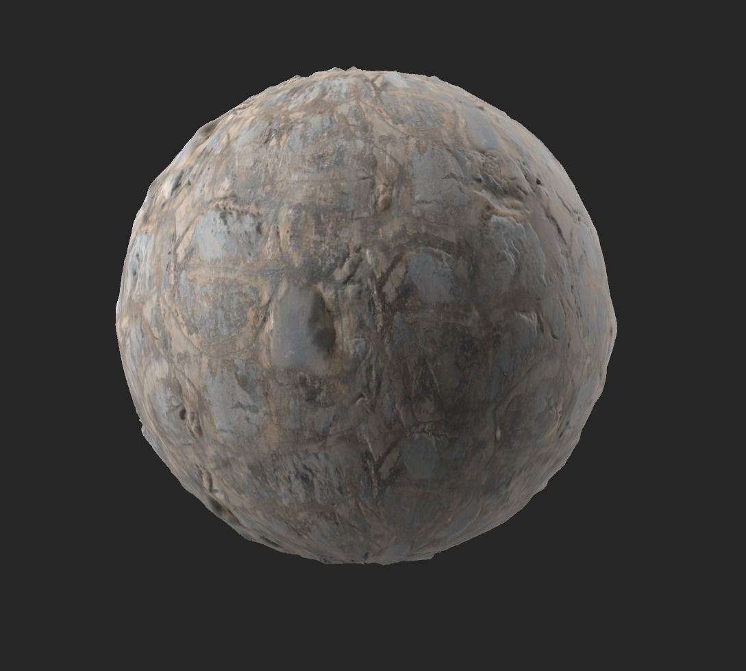 3D model Seamless Mossy Stone Wall Texture 2K VR / AR / low-poly | CGTrader