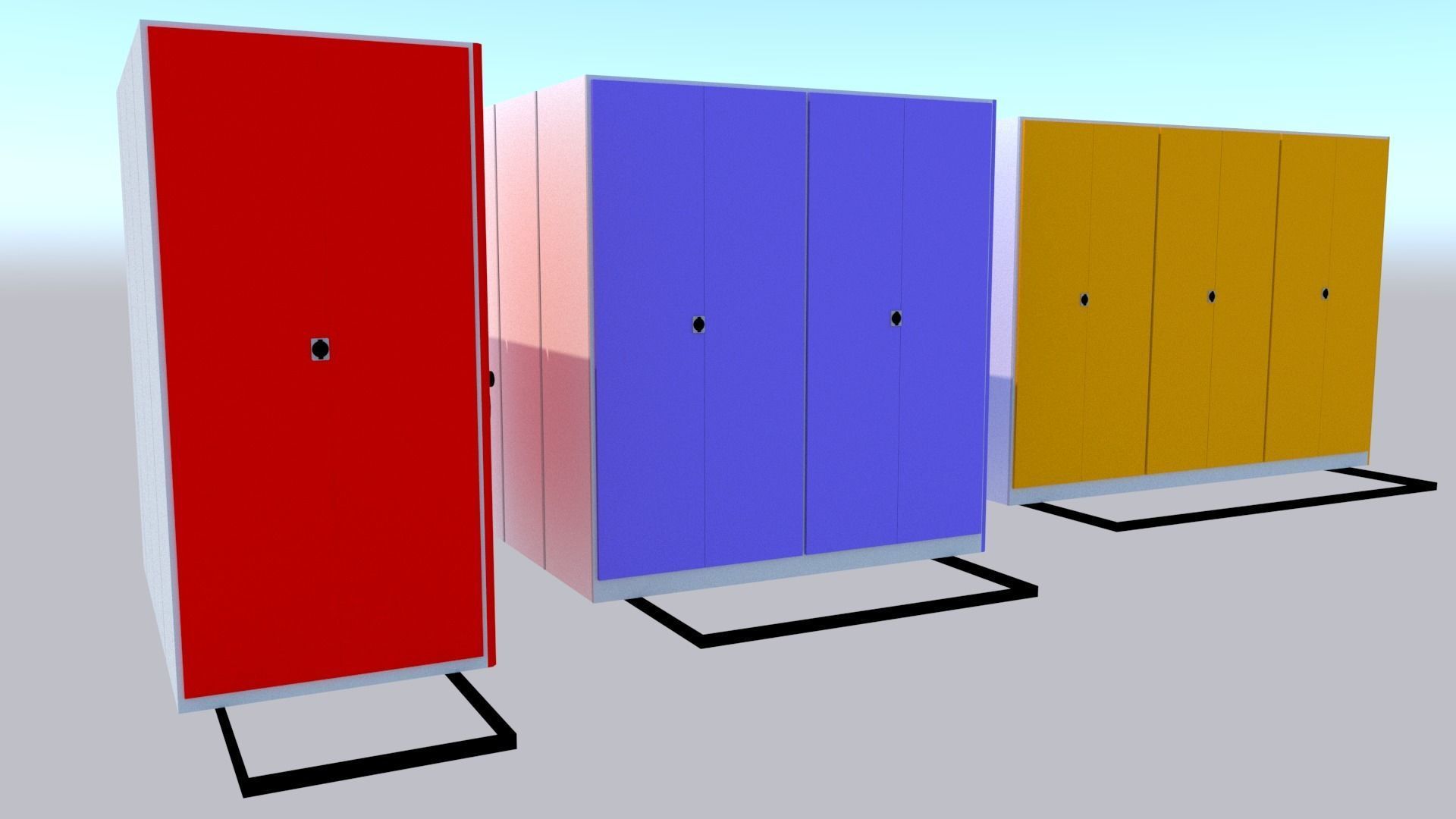 Compact Archive System 3D model | CGTrader