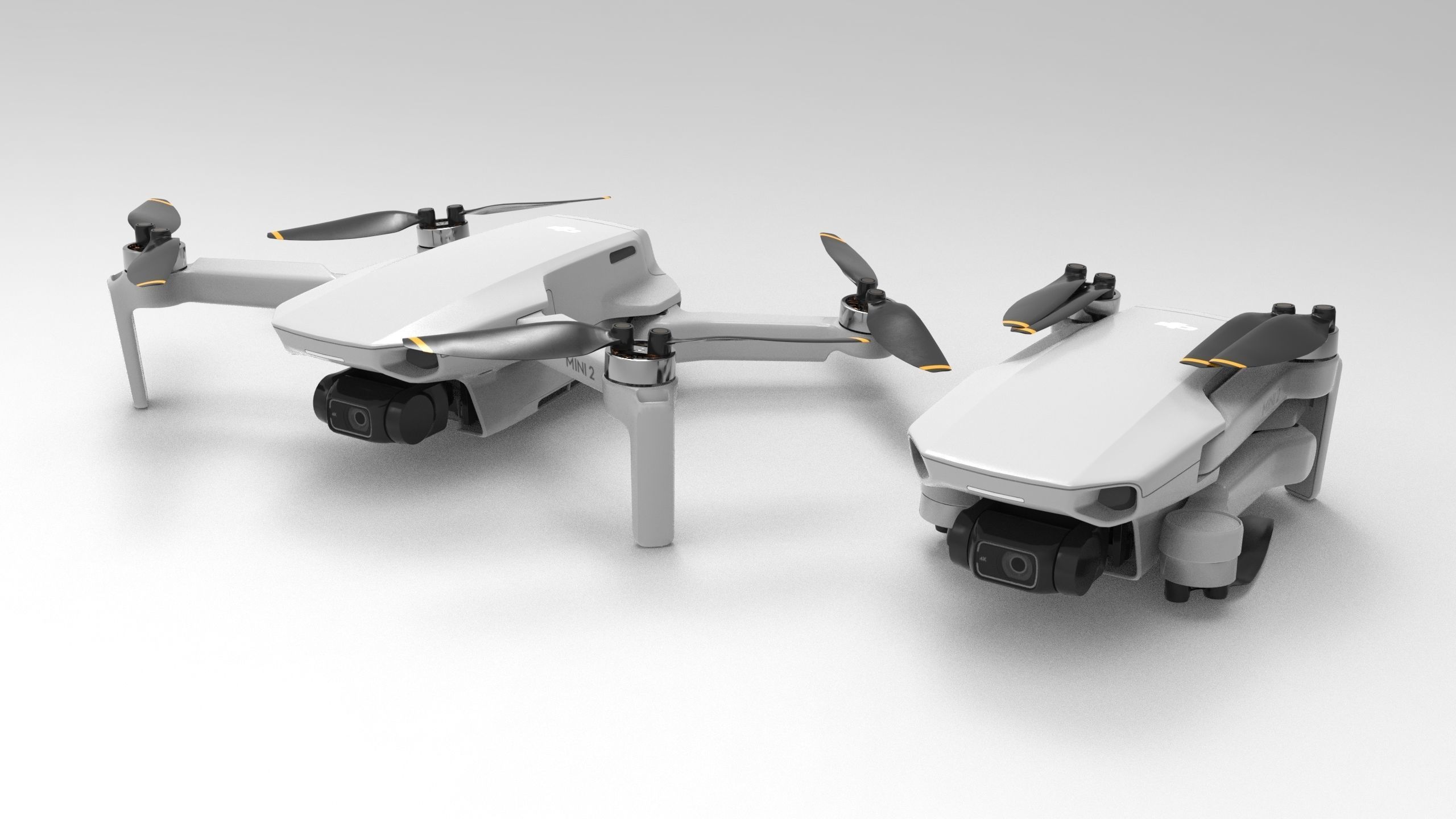 DJI Mini 2 3D model | CGTrader