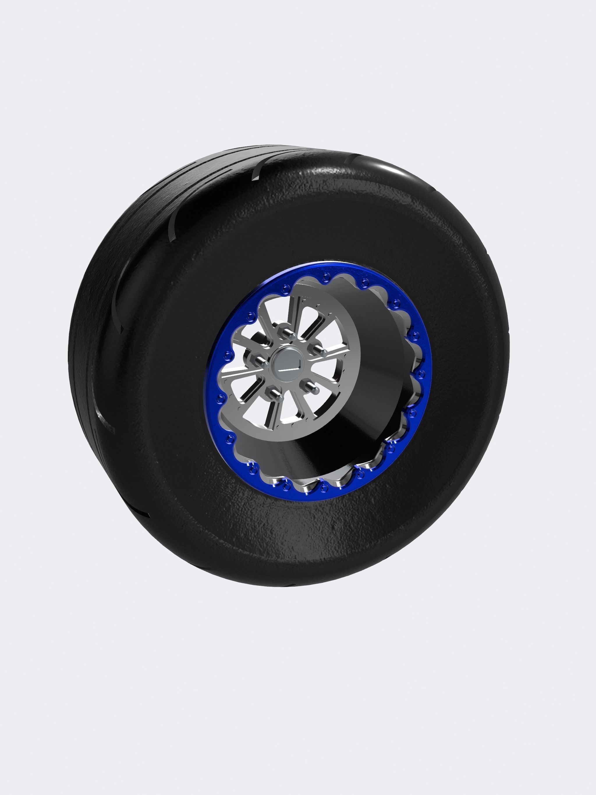 Drag Wheel COMBO Rear RC Components Torx Radial 3D model 3D printable ...