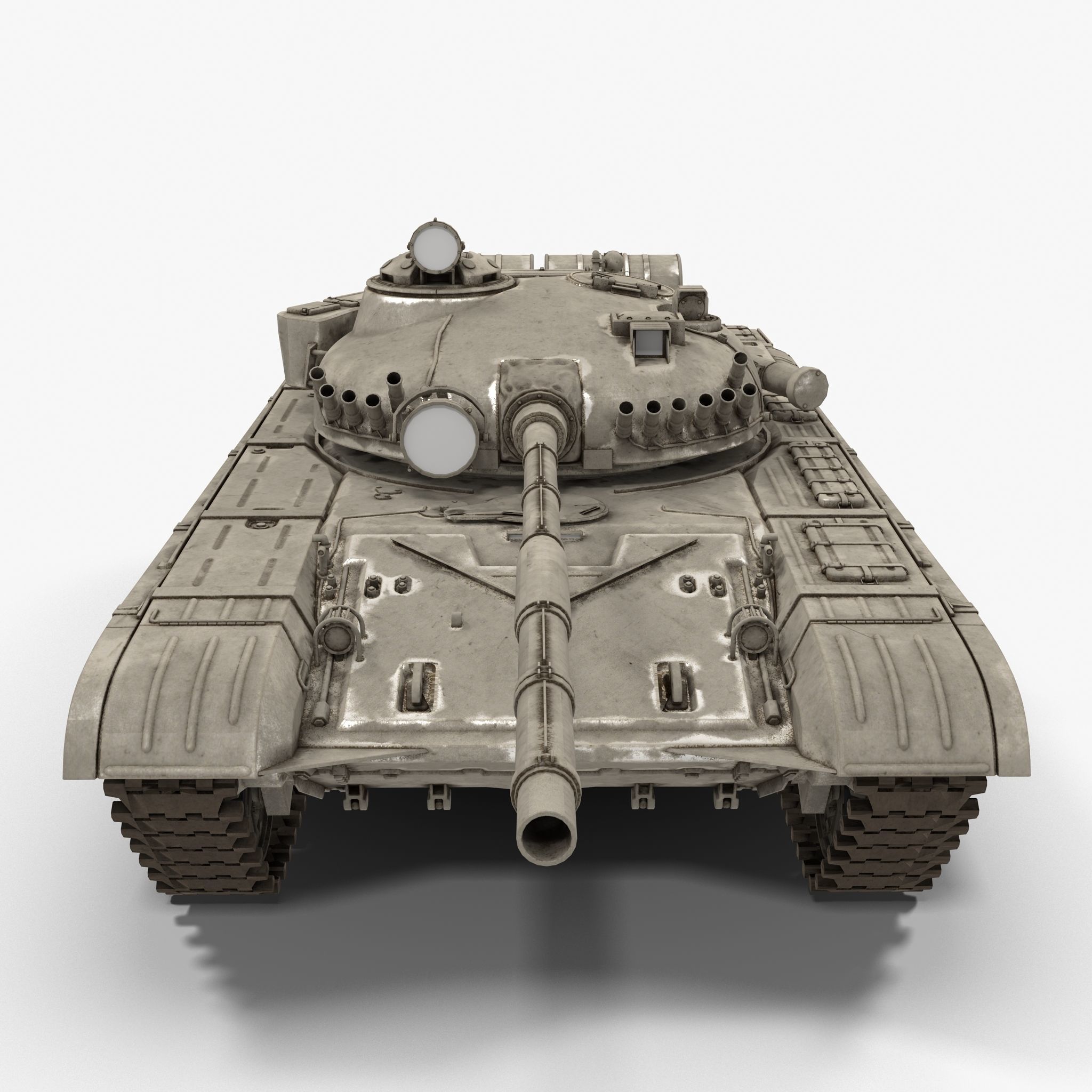 T-72 Main Battle Tank 3D model | CGTrader