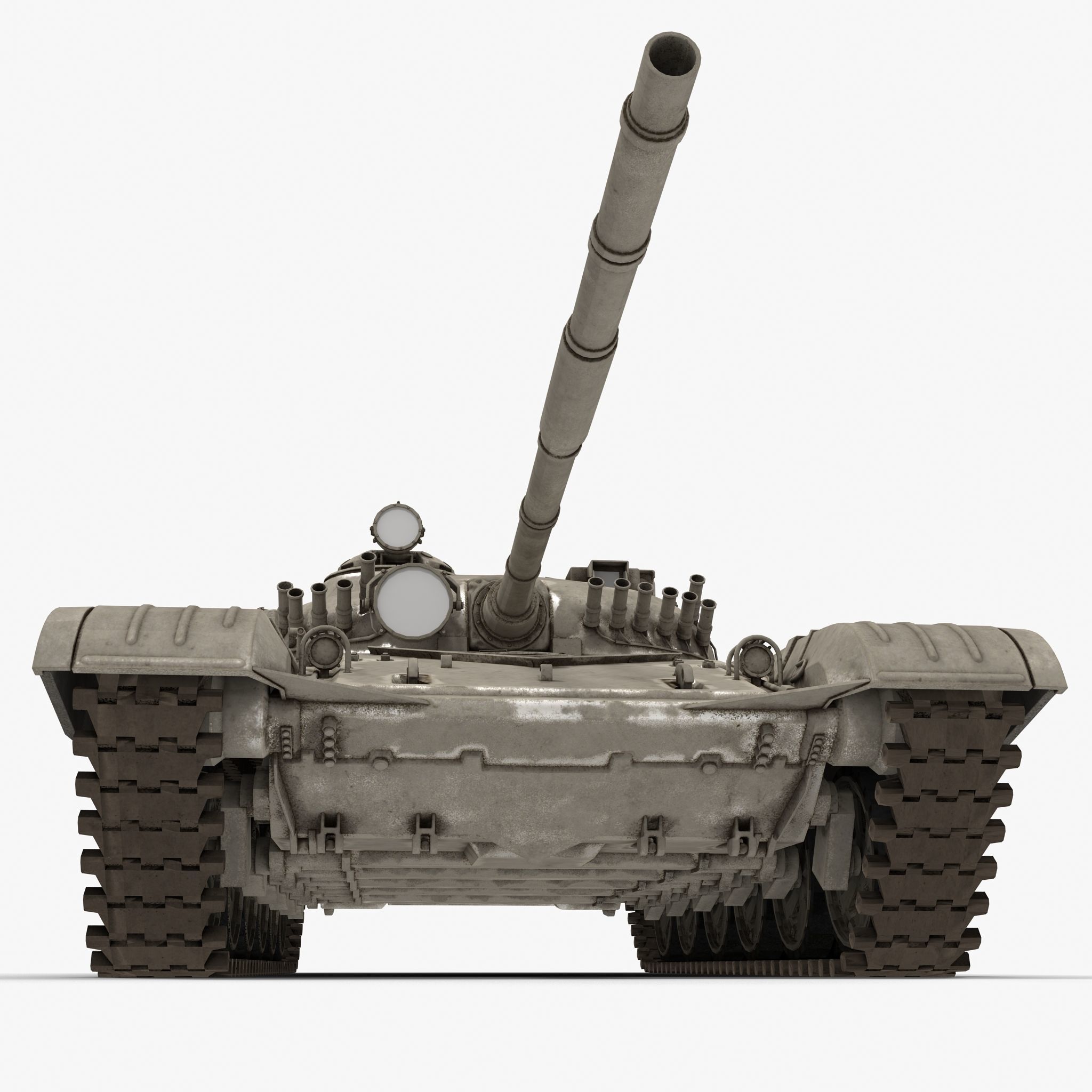 T-72 Main Battle Tank 3D model | CGTrader