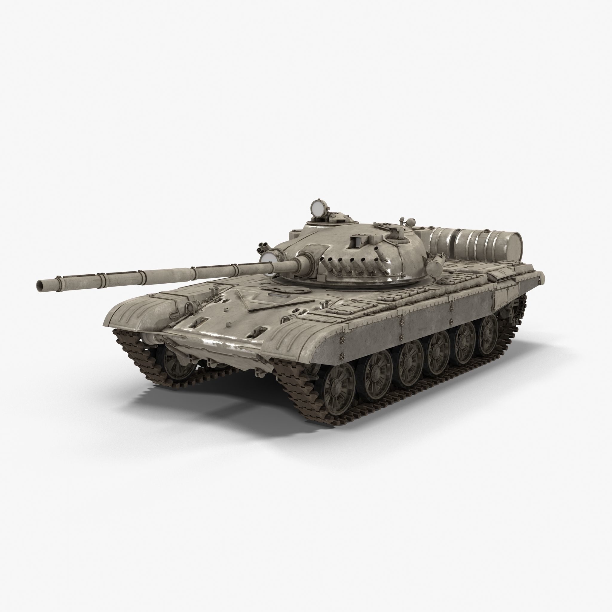 T-72 Main Battle Tank 3D model | CGTrader