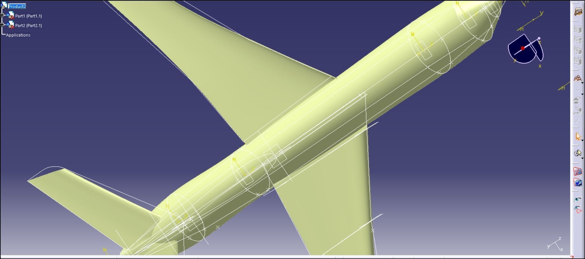 Basic Aircraft Model for Beginners 3D model | CGTrader