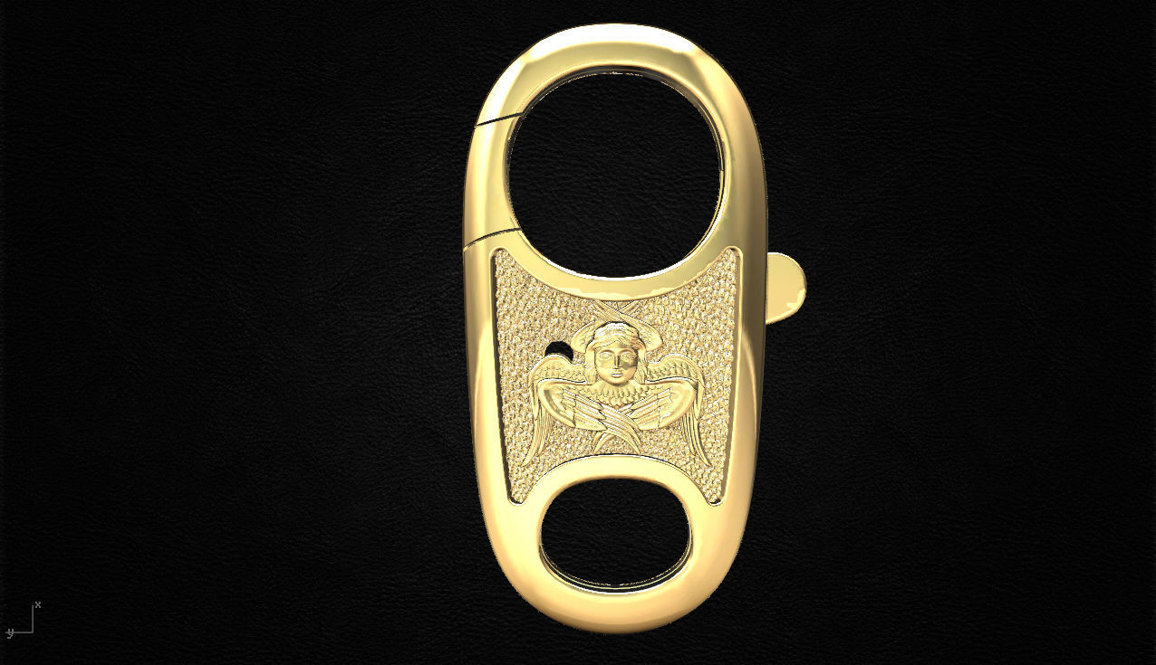 Jewellery lock 3D model 3D printable | CGTrader