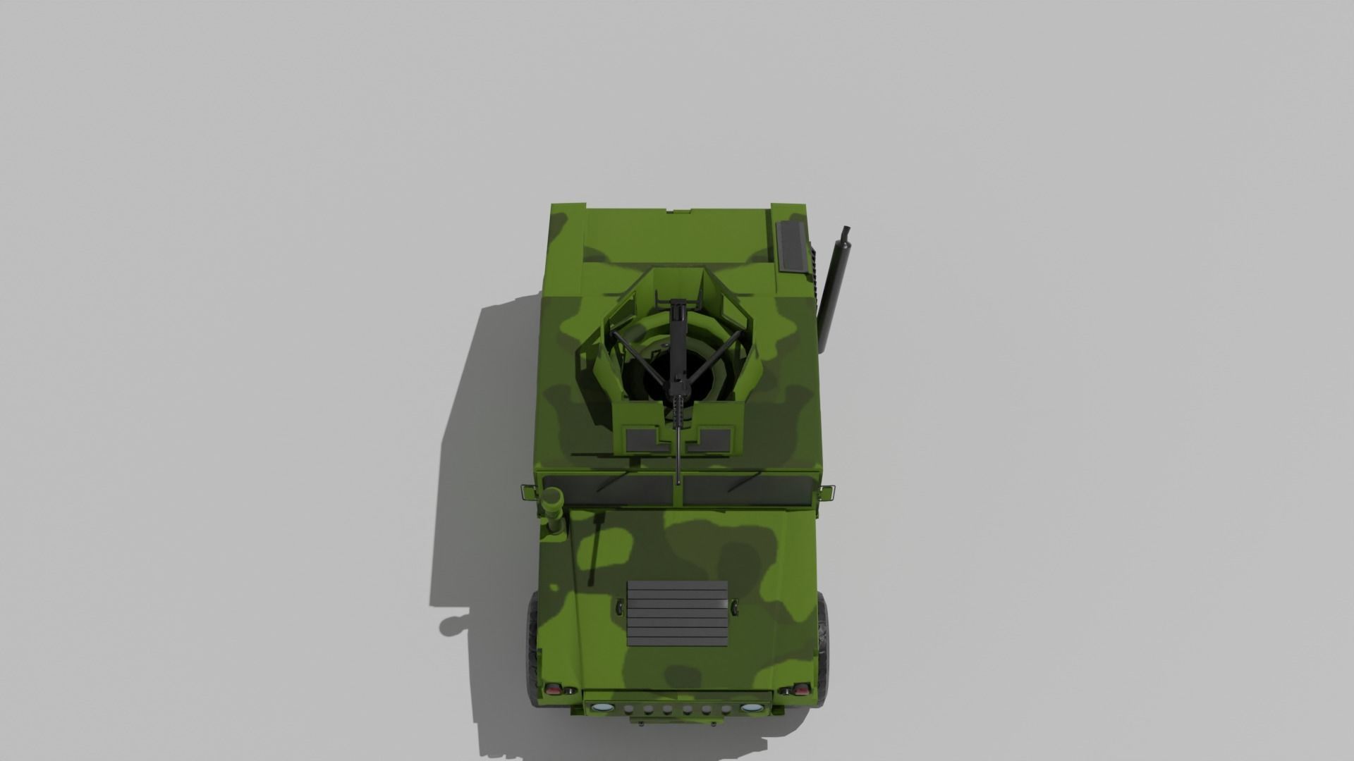 3D model Humvee Green Army Vehicle 3D Model VR / AR / low-poly | CGTrader