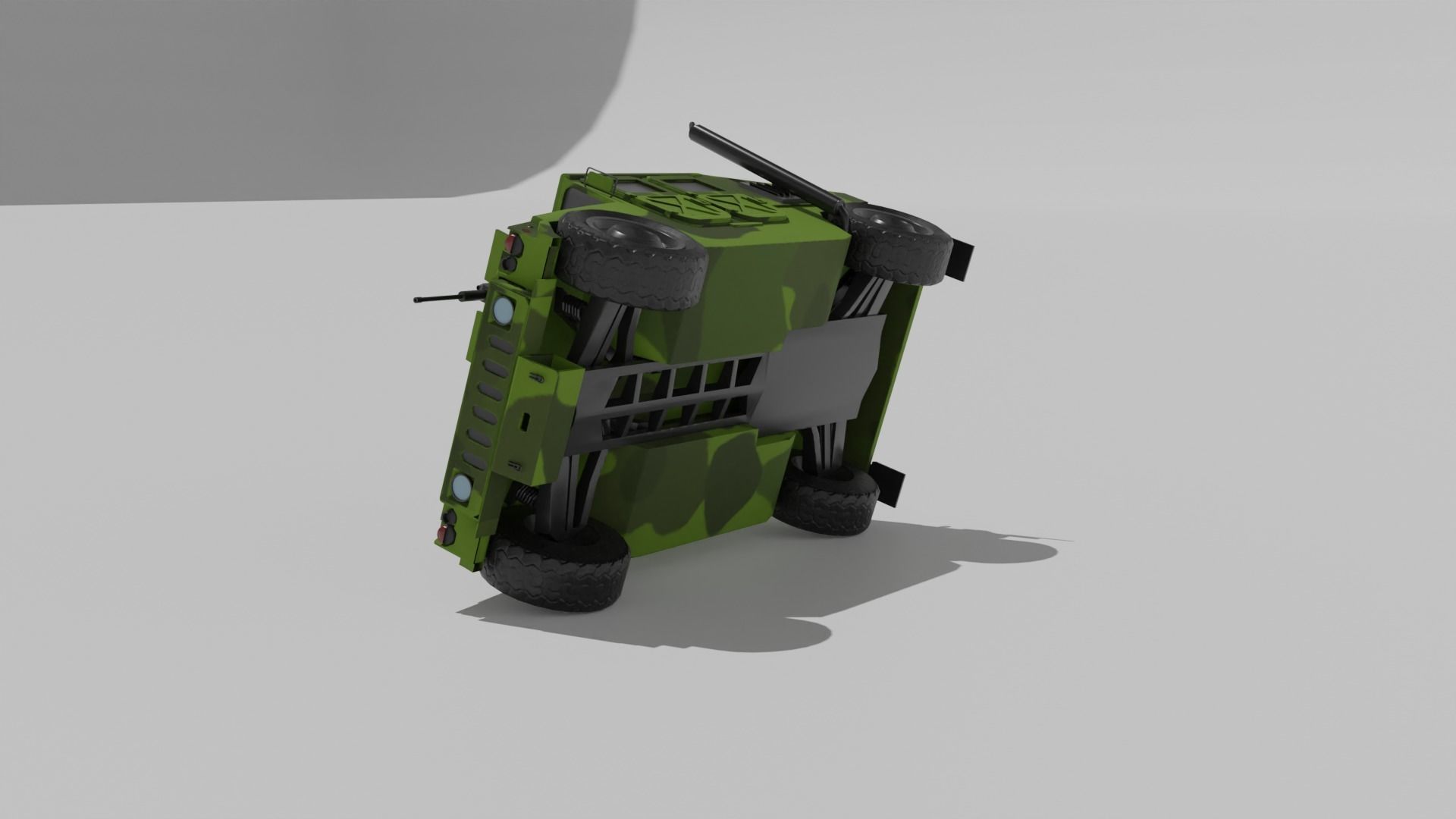 3D model Humvee Green Army Vehicle 3D Model VR / AR / low-poly | CGTrader