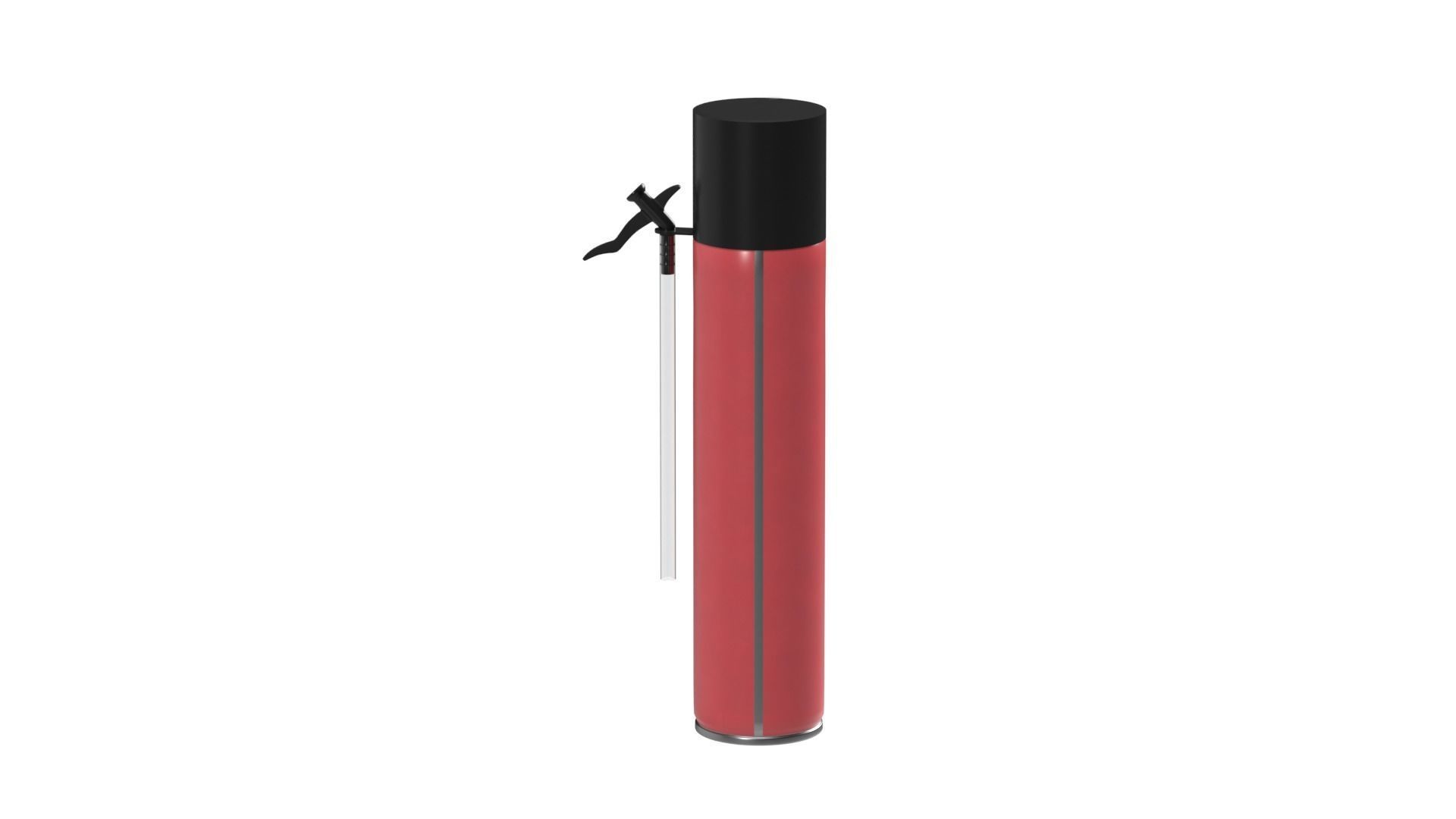 Polyurethane foam 750 ml open mockup 3D model | CGTrader