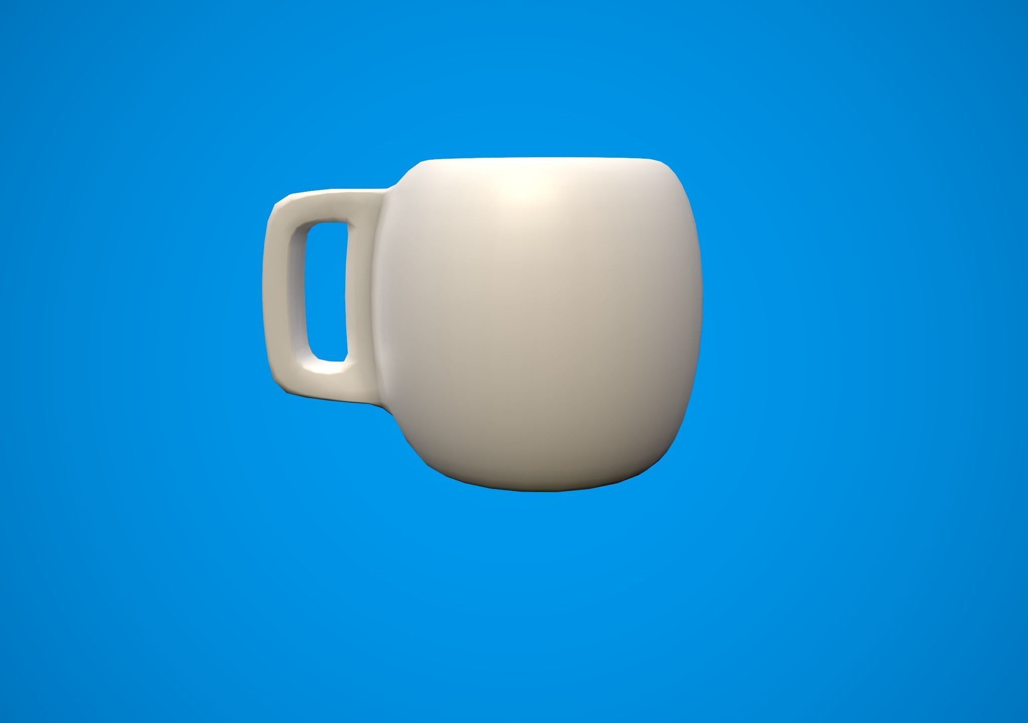 Free Coffee Cup - Simple Free 3D Model free VR / AR / low-poly 3D model ...