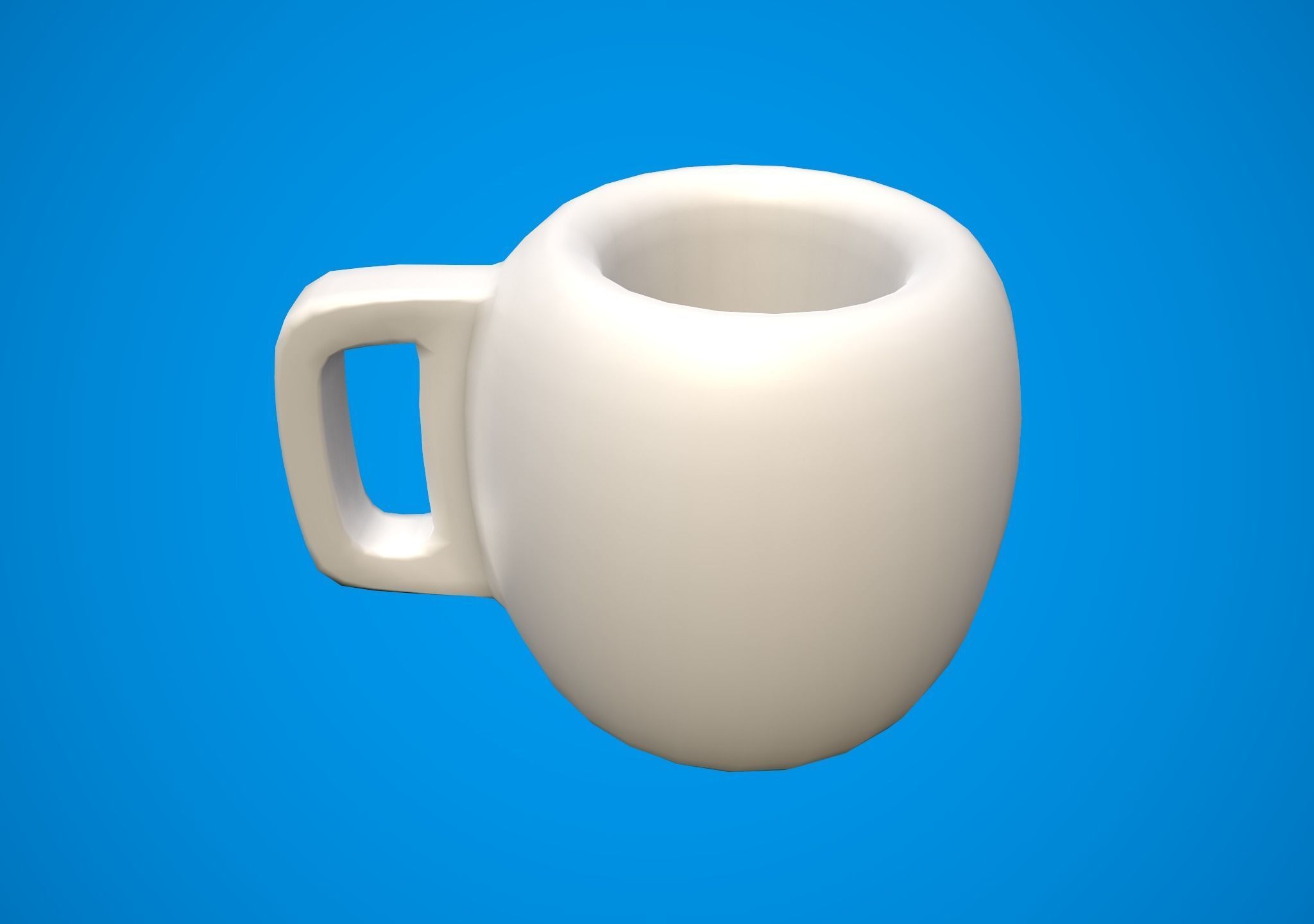 Free Coffee Cup - Simple Free 3D Model free VR / AR / low-poly 3D model ...