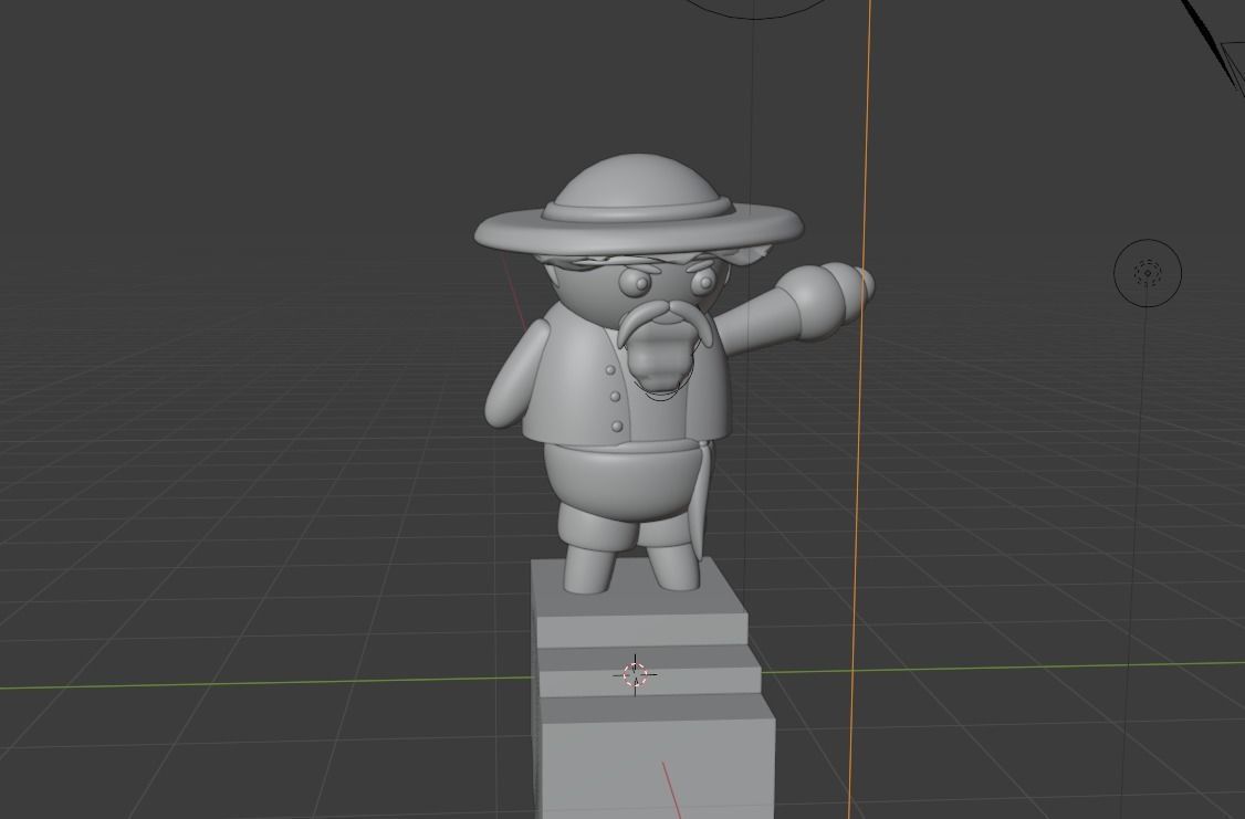Mini Luffy 3D ModelFigure Haki 3D model | CGTrader