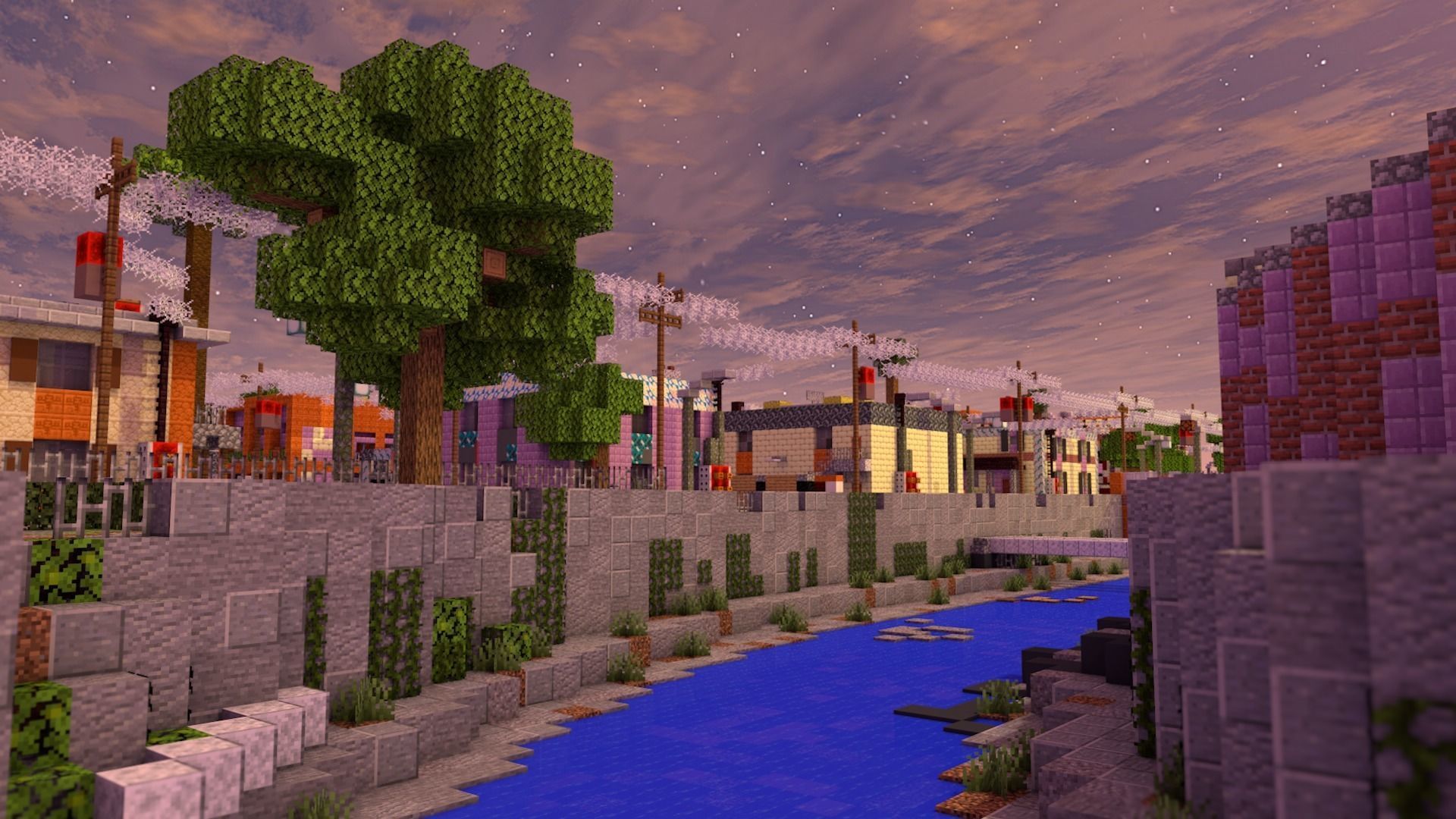 3D model Minecraft Model City VR / AR / low-poly | CGTrader