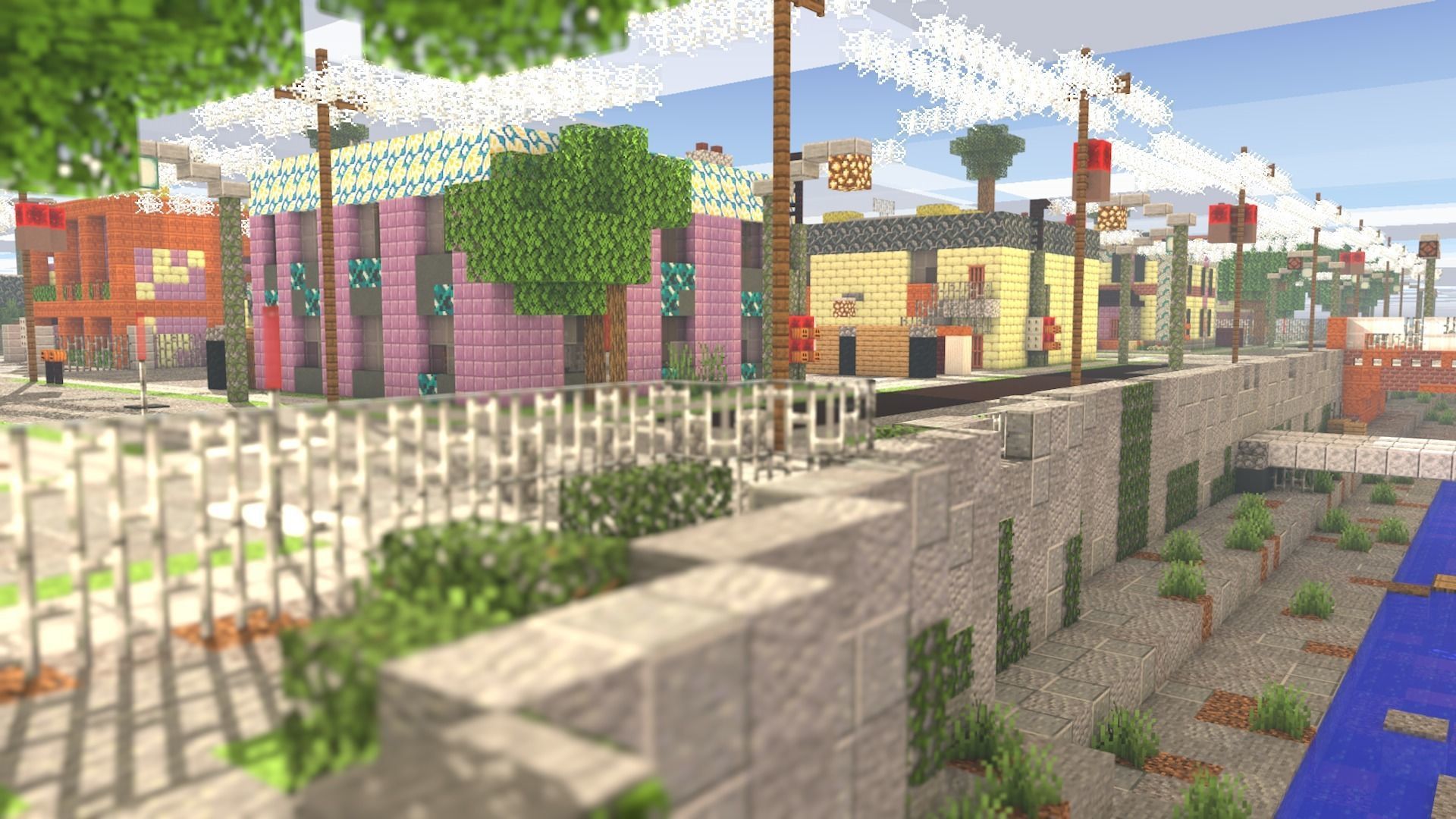 3D model Minecraft Model City VR / AR / low-poly | CGTrader