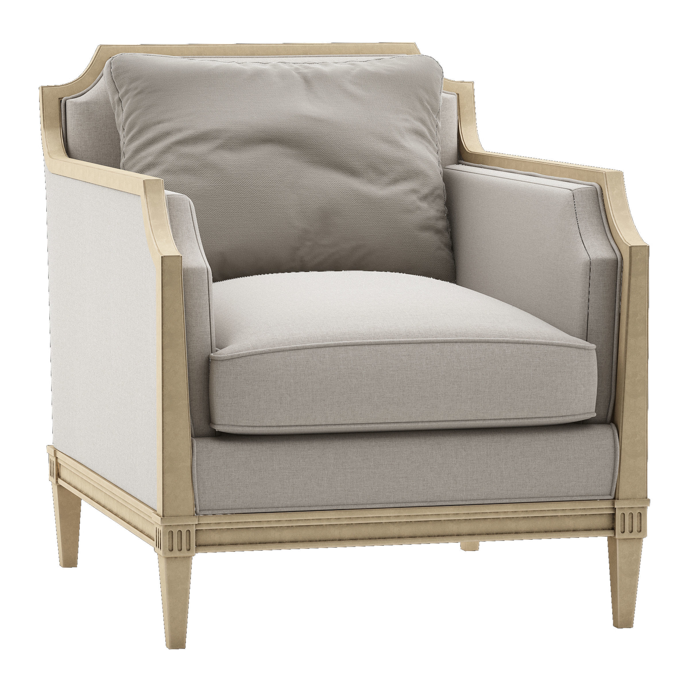 FRAME OF REFERENCE Chair - CARACOLE UPHOLSTERY 3D model | CGTrader