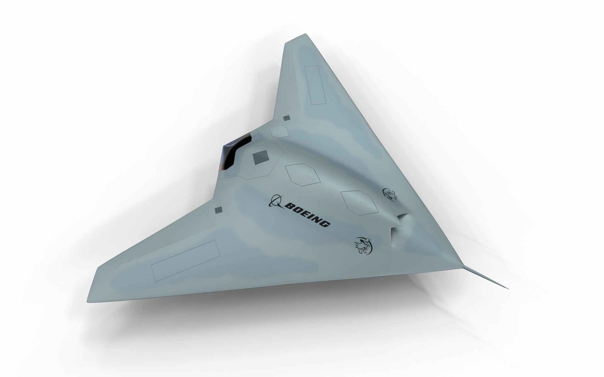Boeing X-45C Phantom Ray 3D model | CGTrader