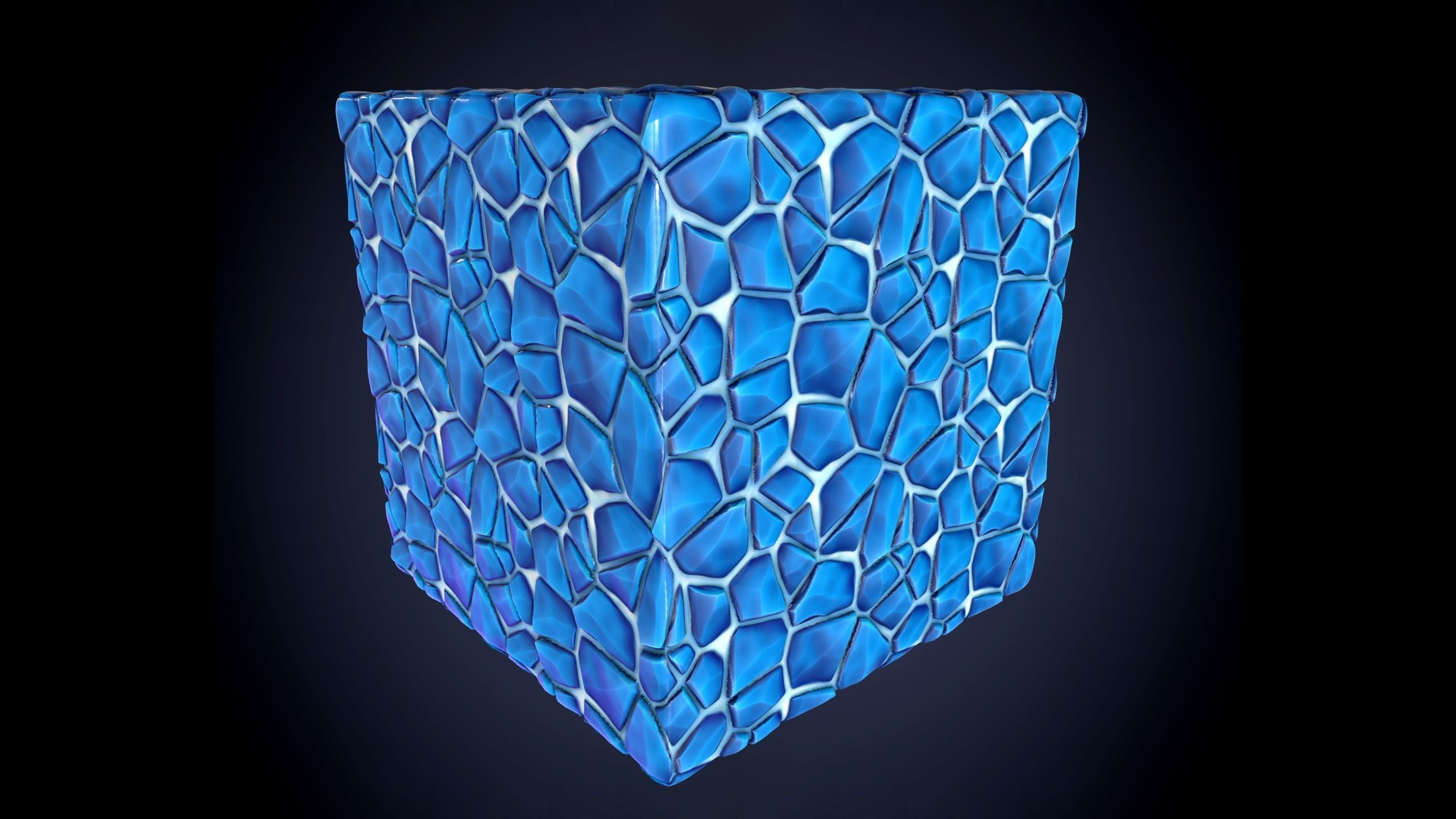 Snow Ice Stylized 5 Ground Seamless PBR Texture Texture Texture | CGTrader