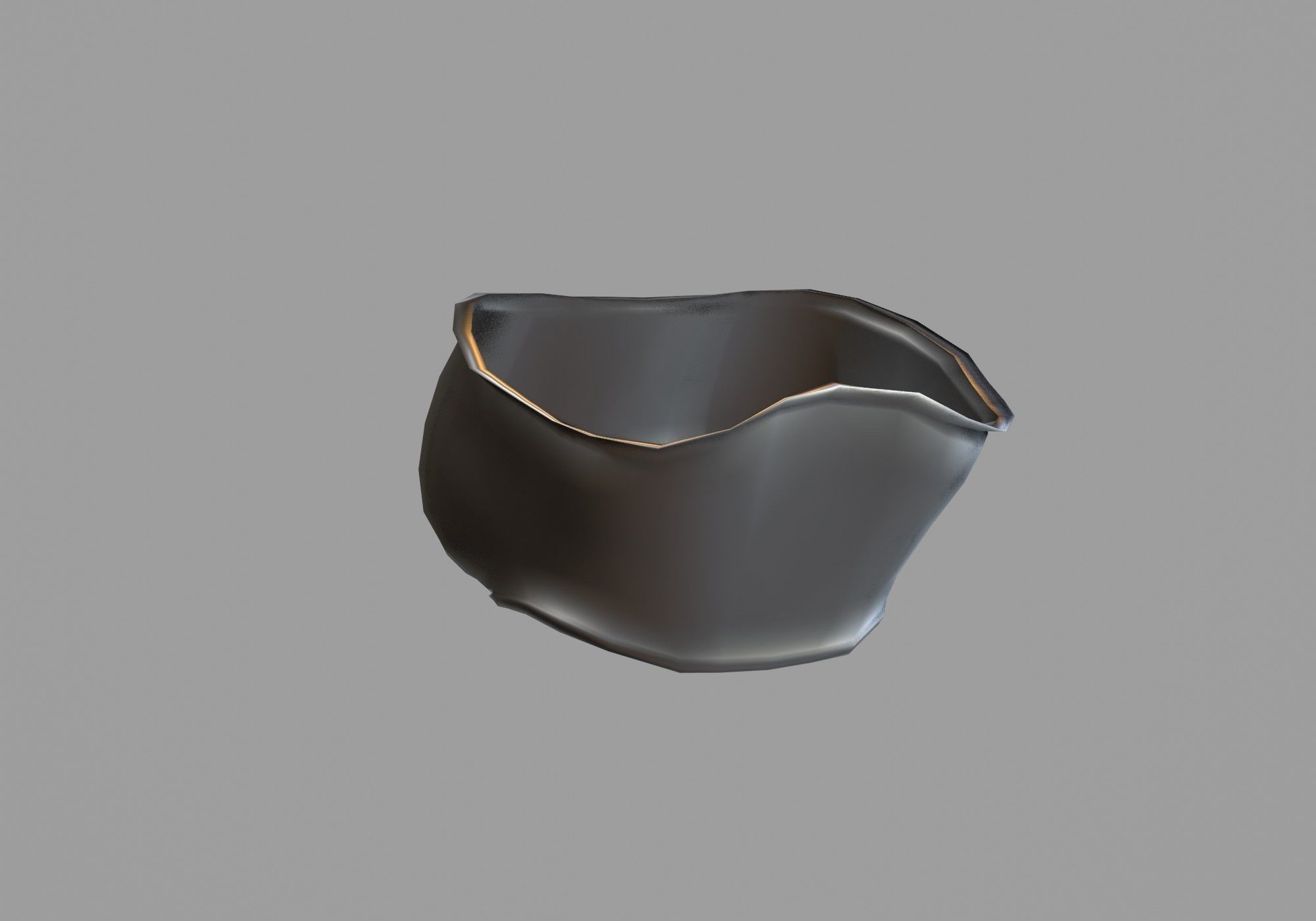 3D model low poly metal top VR / AR / low-poly | CGTrader