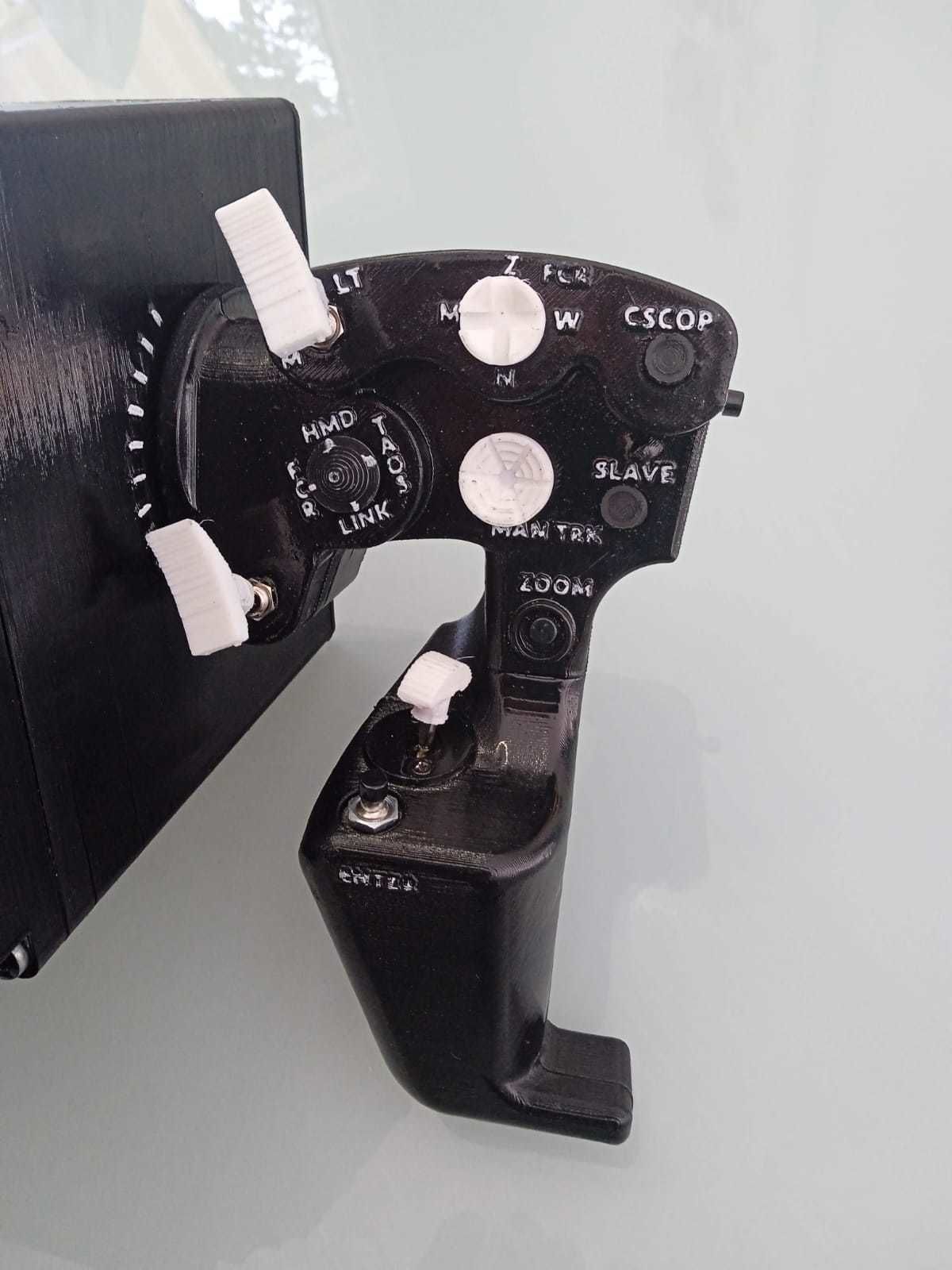 Right and left AH64D CGP hands grip and TDU TEDAC 3d printing 3D model ...