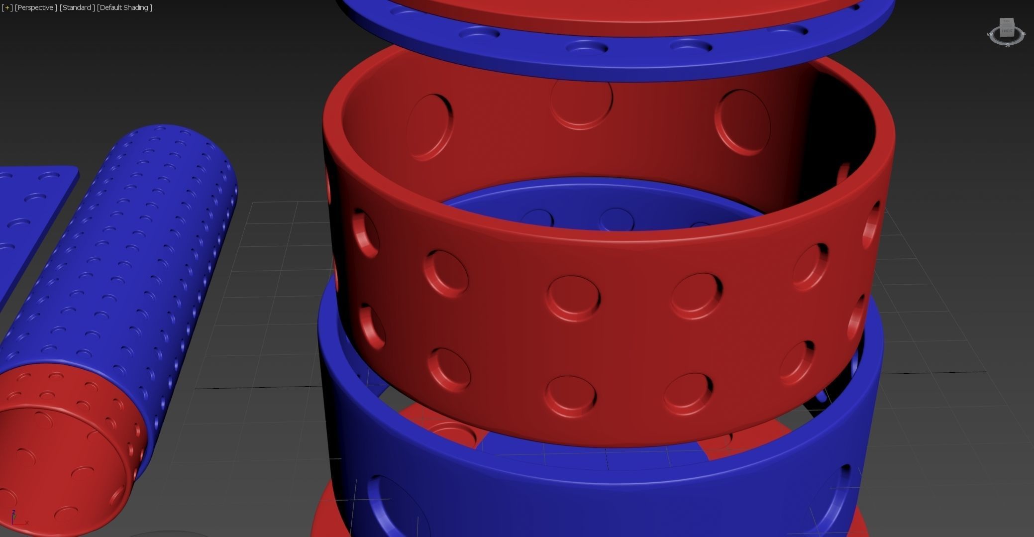 Inverted Magnetic Frictionless Axle and Bearing Kit - Concept 3D model ...