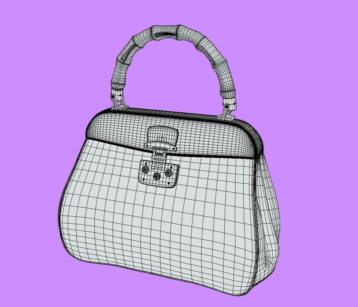 hand bag 3D model | CGTrader