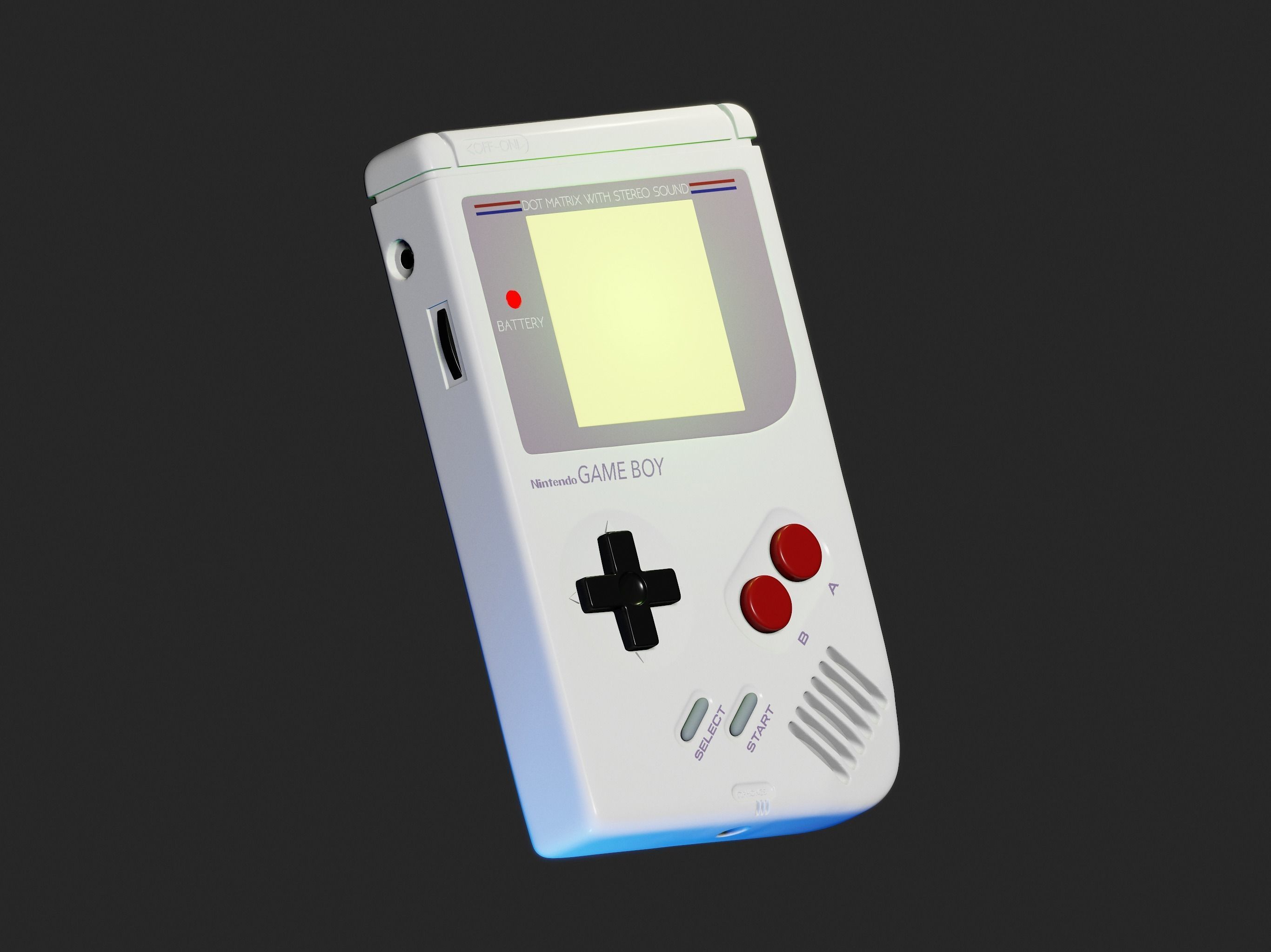 GameBoy game boy free 3D model | CGTrader