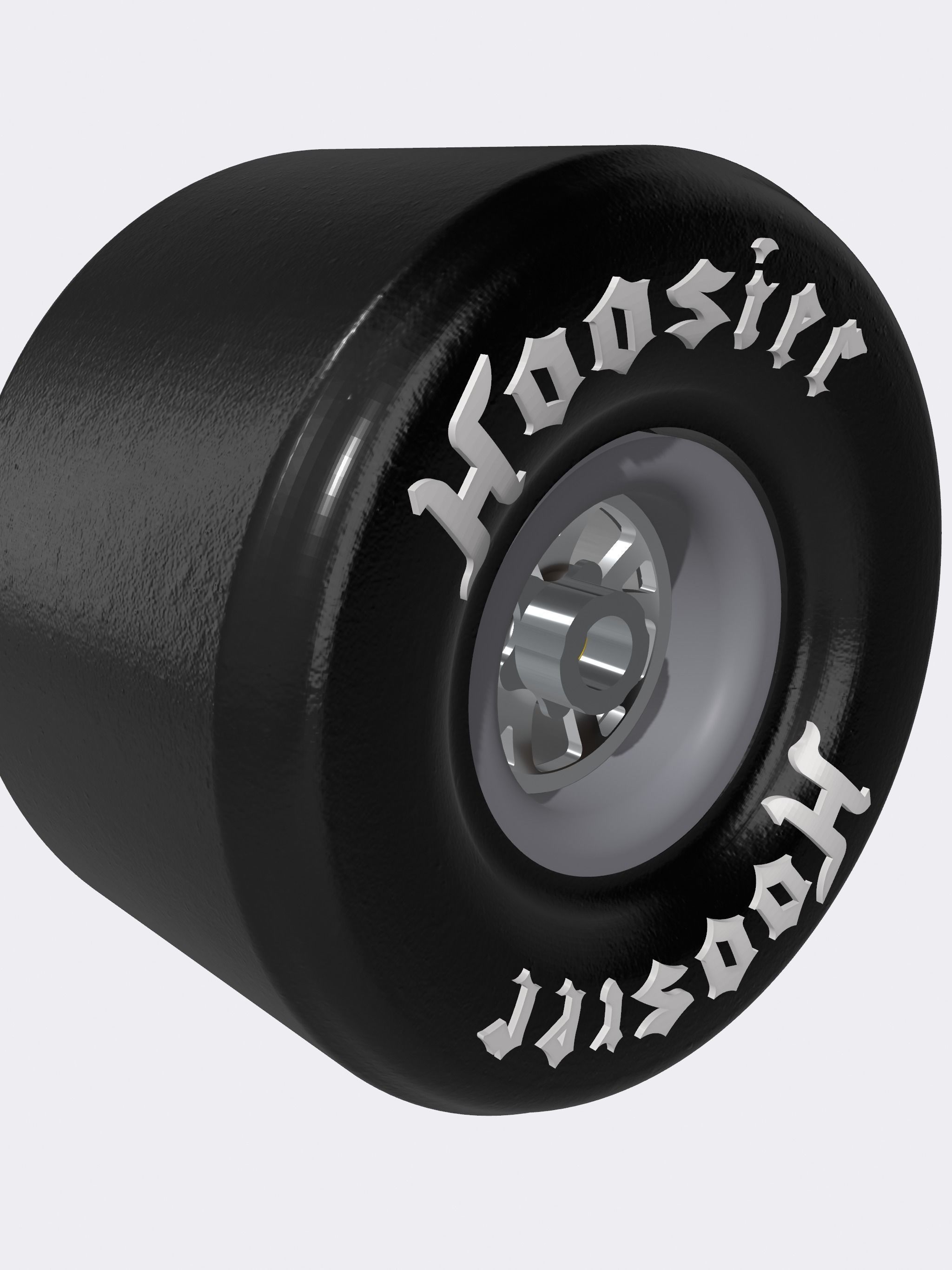 Drag Wheel COMBO Rear Weld V Series 15inch Big Tire 3D model 3D ...