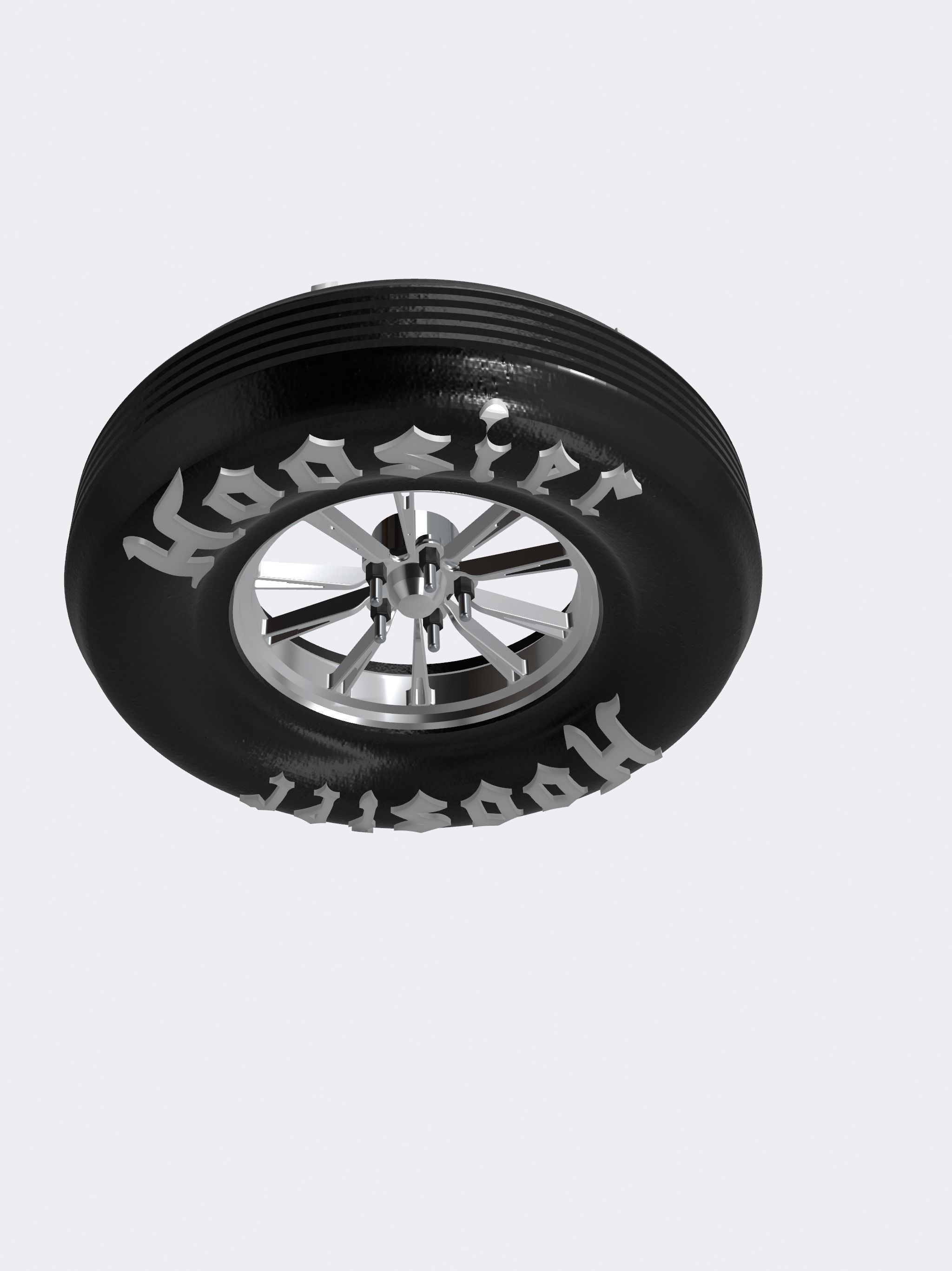Drag Wheel COMBO Front Weld V Series 17inch 5 stud 3D model 3D ...