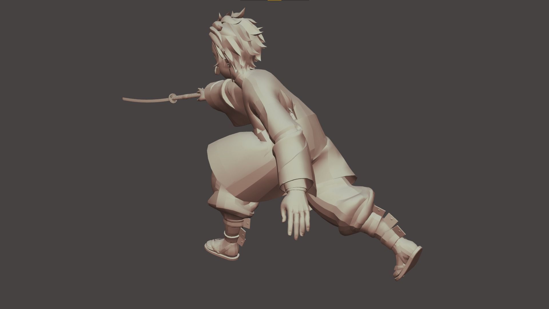 Kamado Tanjiro free 3D model 3D printable | CGTrader