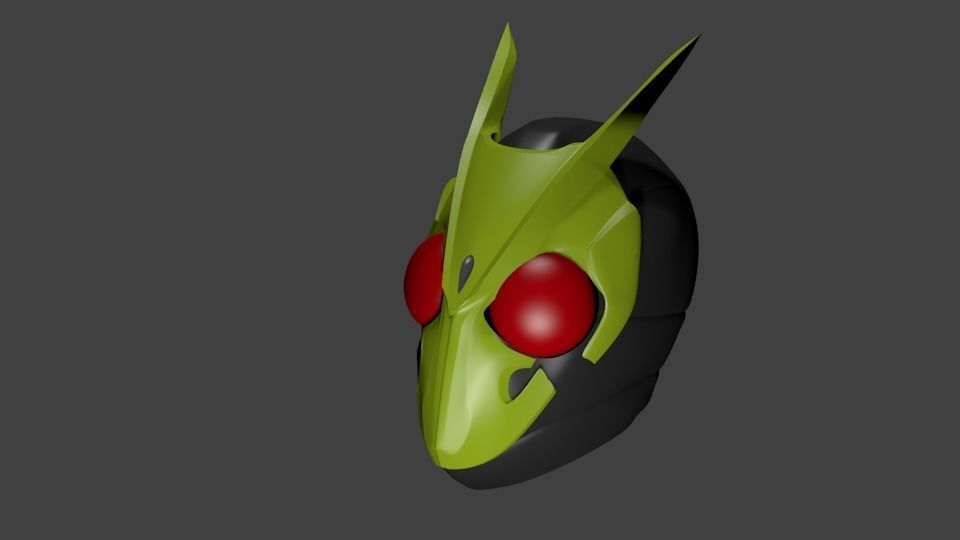 Kamen Rider Zero One Helmet 3D model 3D printable | CGTrader