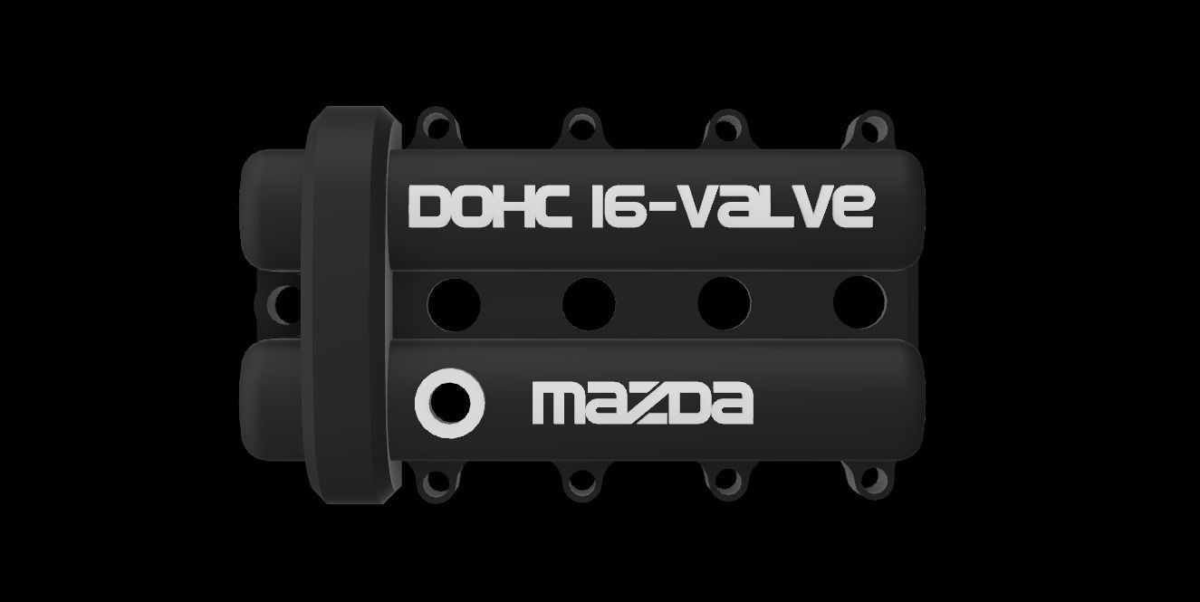 Mazda NA MX5 valve cover key chain 3D model 3D printable | CGTrader