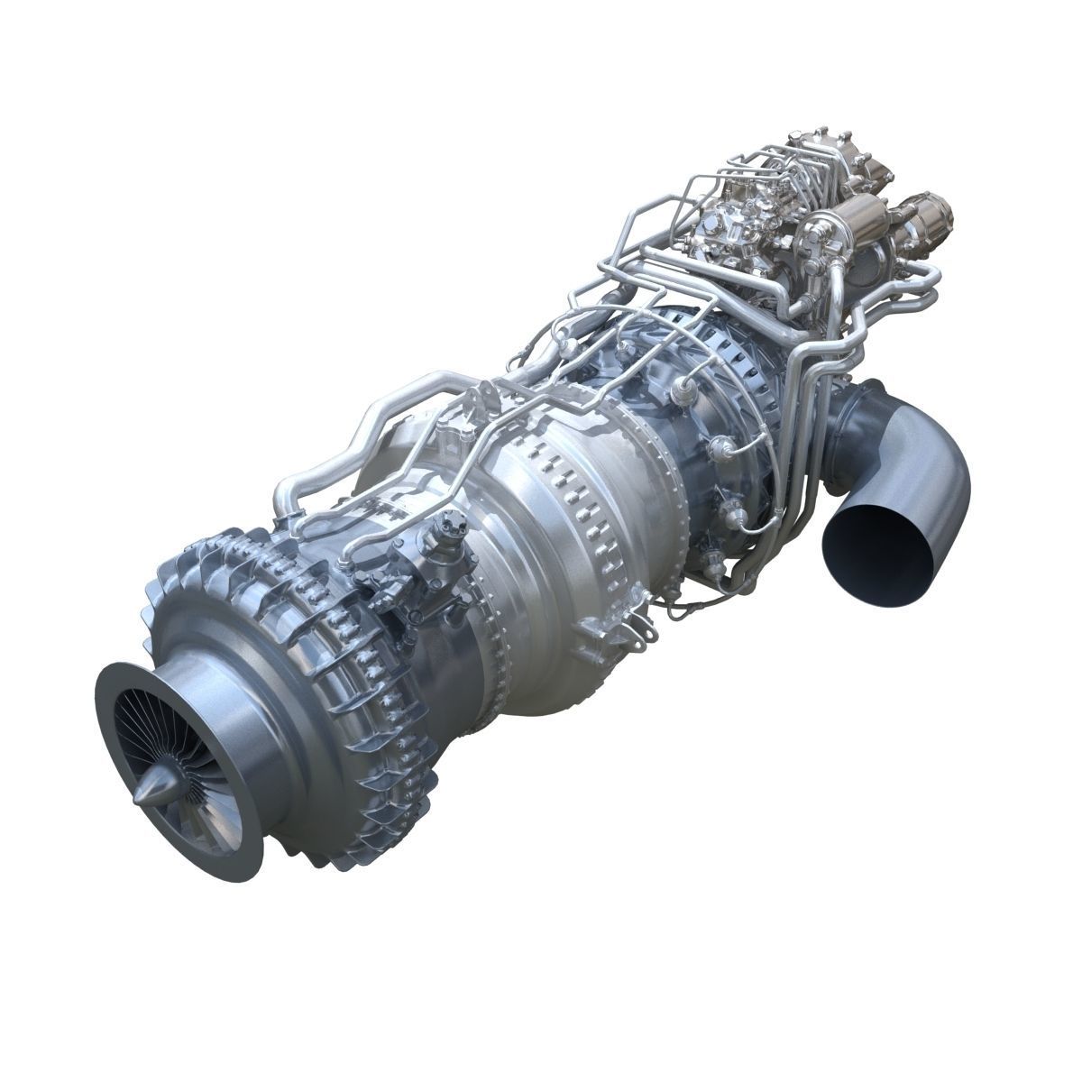 turboprop engine 3D model | CGTrader