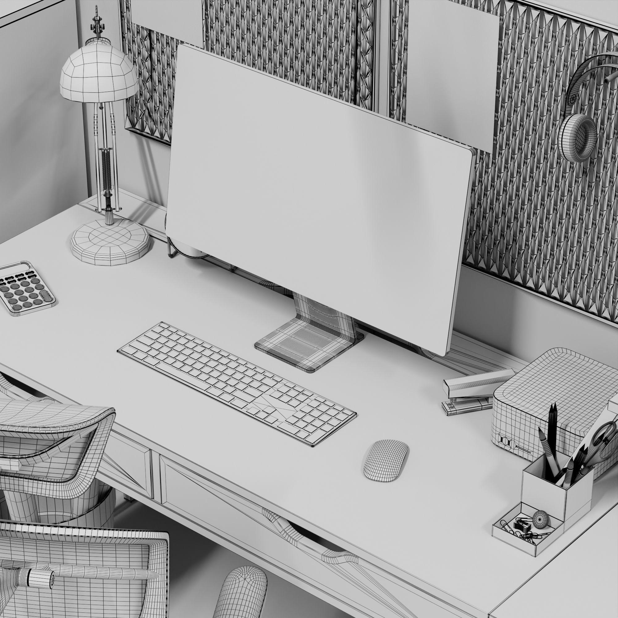 IKEA ALEX ALEX - Office workplace 1 3D model | CGTrader