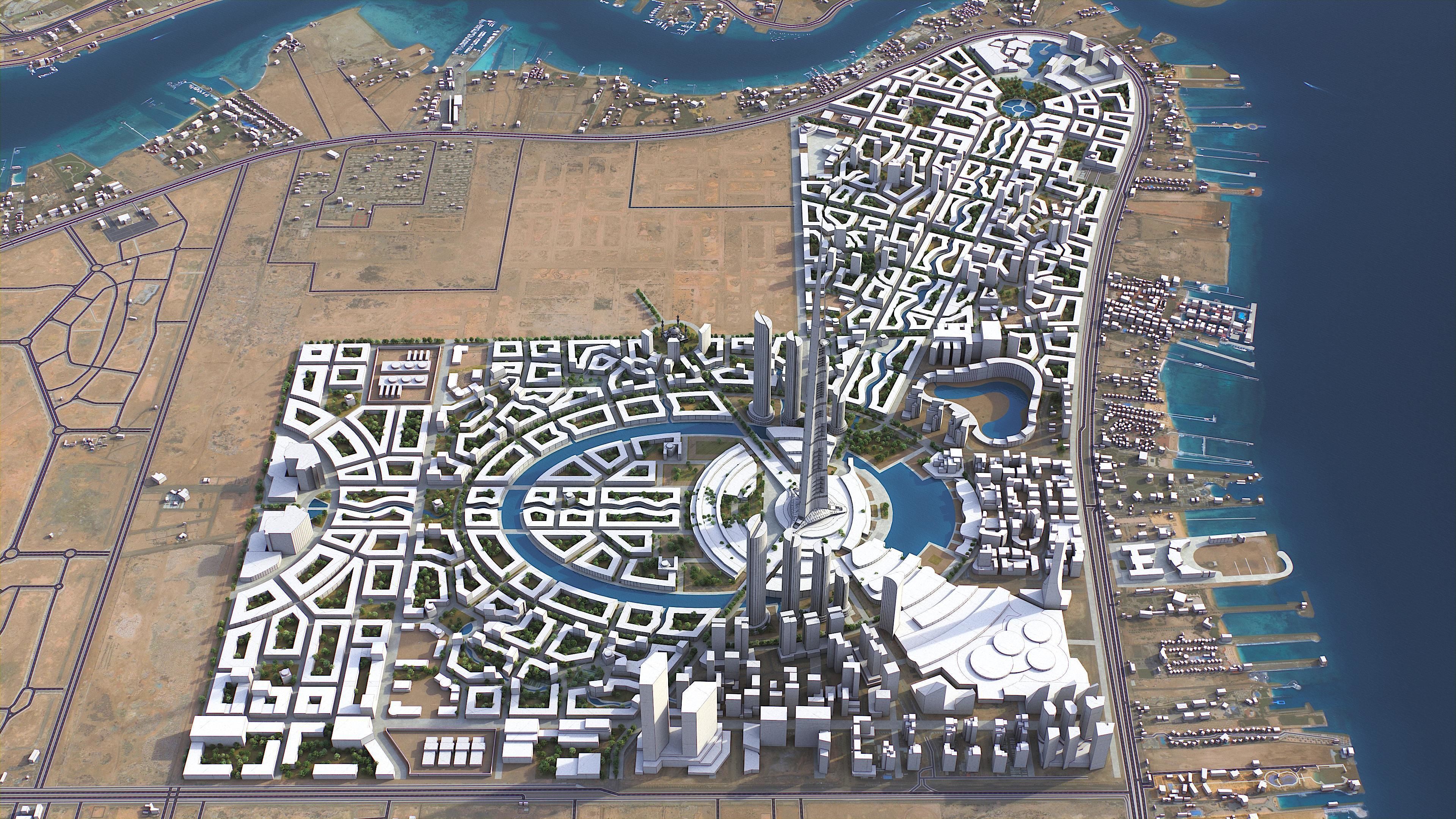 3D model Jeddah Tower VR / AR / low-poly | CGTrader