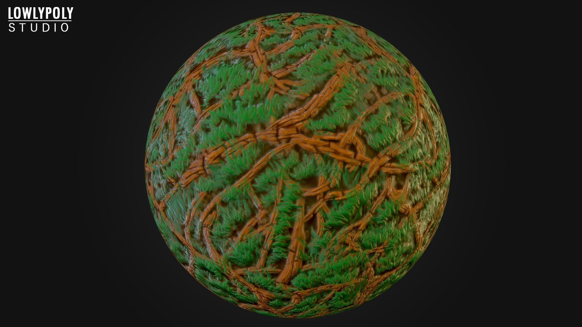 Texture Terrain Vol 141 - Stylized Textures VR / AR / low-poly | CGTrader