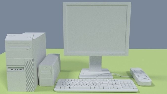 hp monitor 3D model | CGTrader